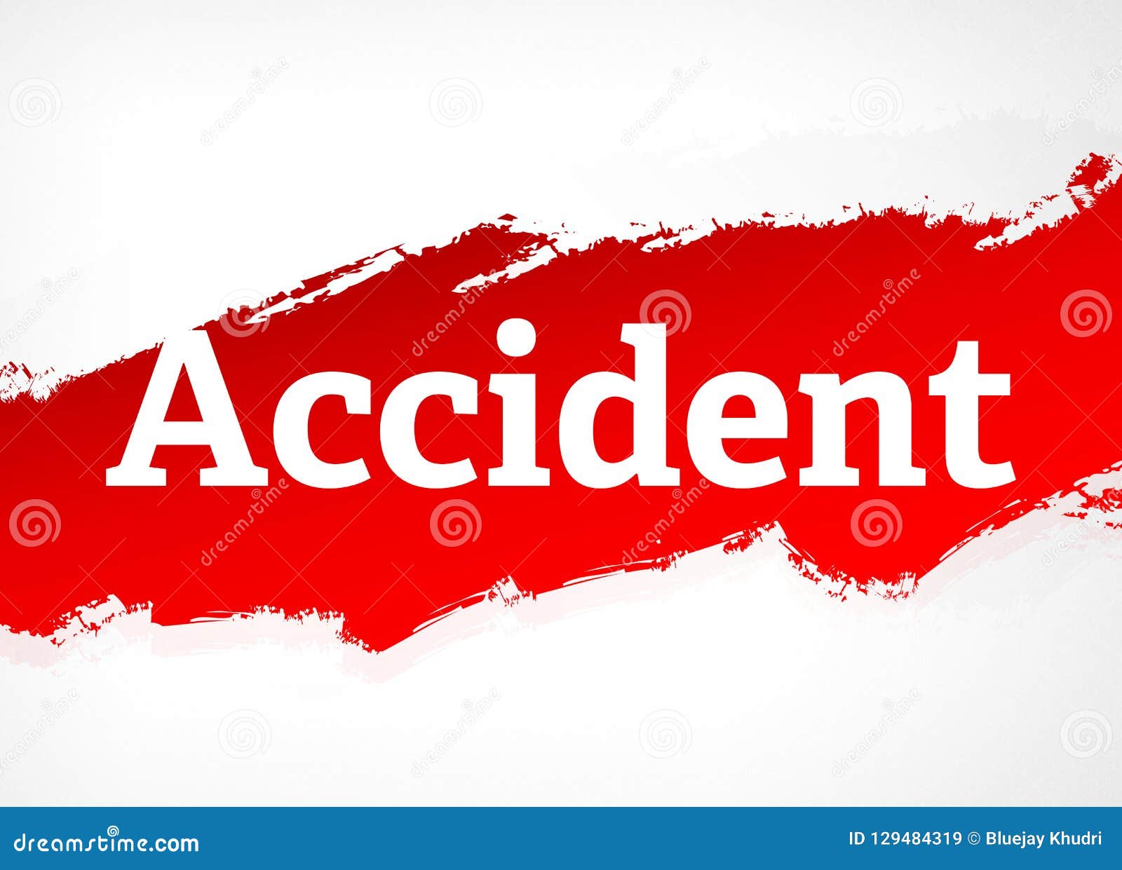 Accident Red Brush Abstract Background Illustration Stock Illustration ...