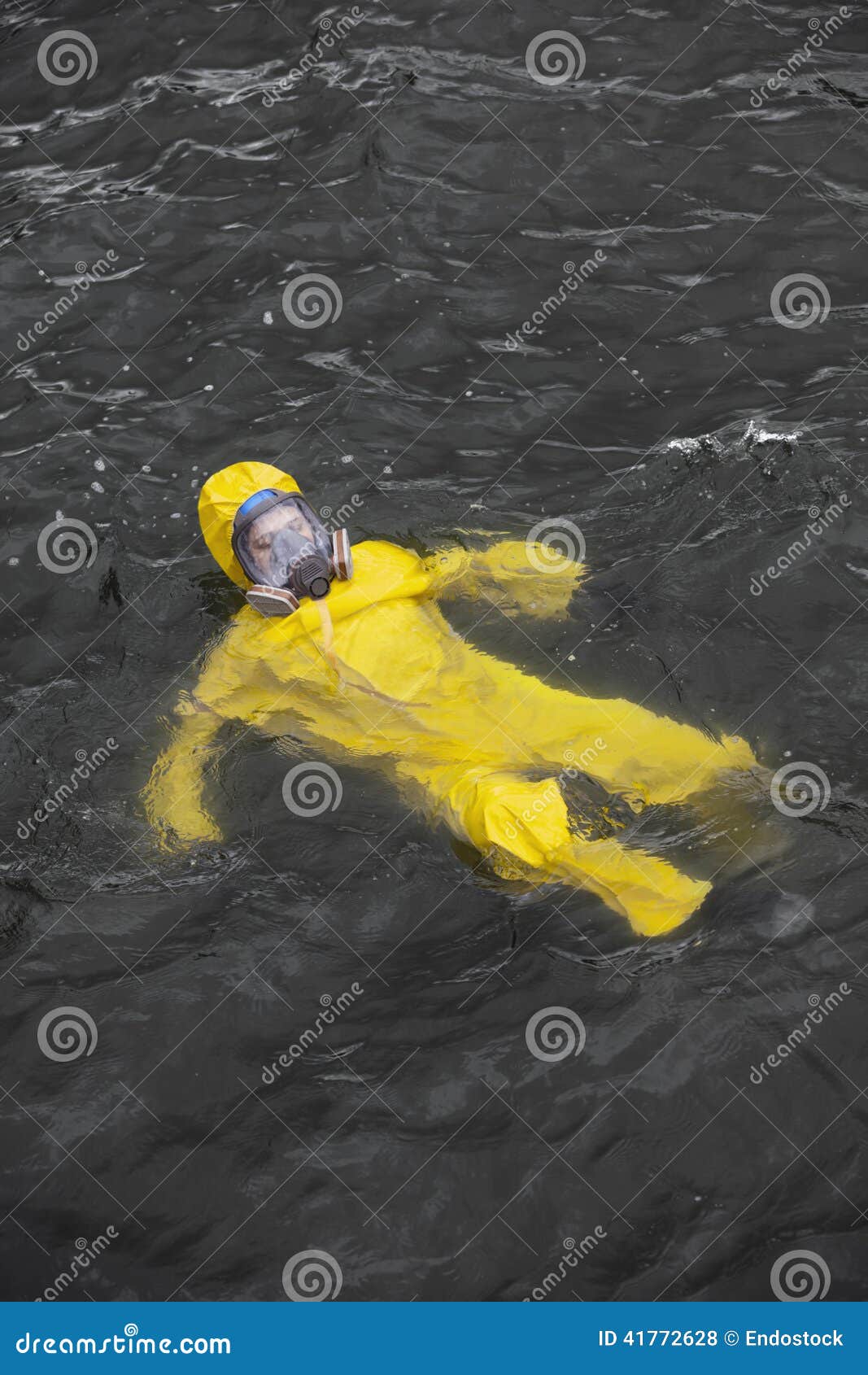 Accident Of Water Supply, Sewerage. Water Flows From Hatch Of Road ...