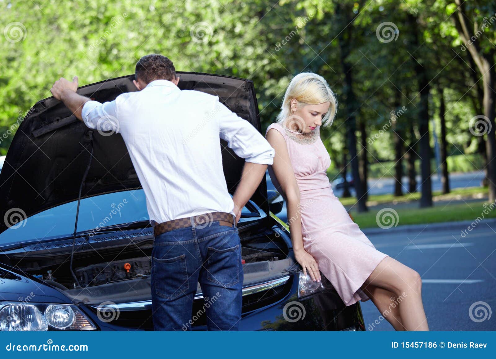 Accident situation stock photo. Image of outdoors, people - 15457186