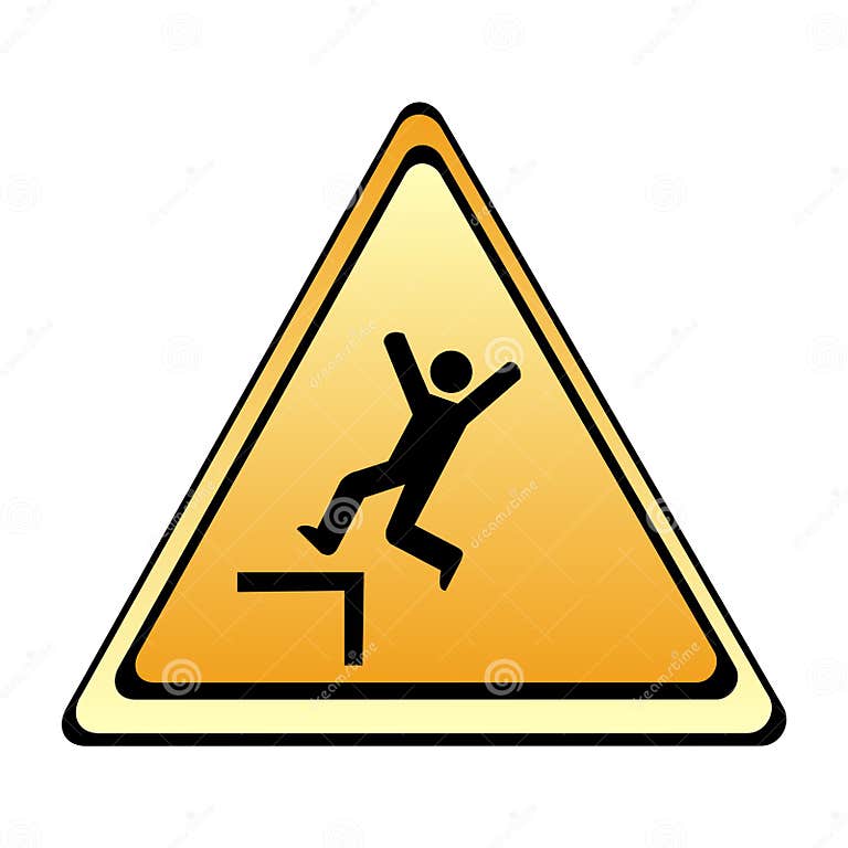 Accident warning sign stock illustration. Illustration of road - 7807171