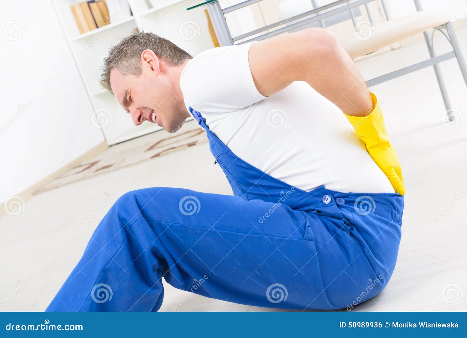 Accident at work stock photo. Image of compensation, fall - 50989936
