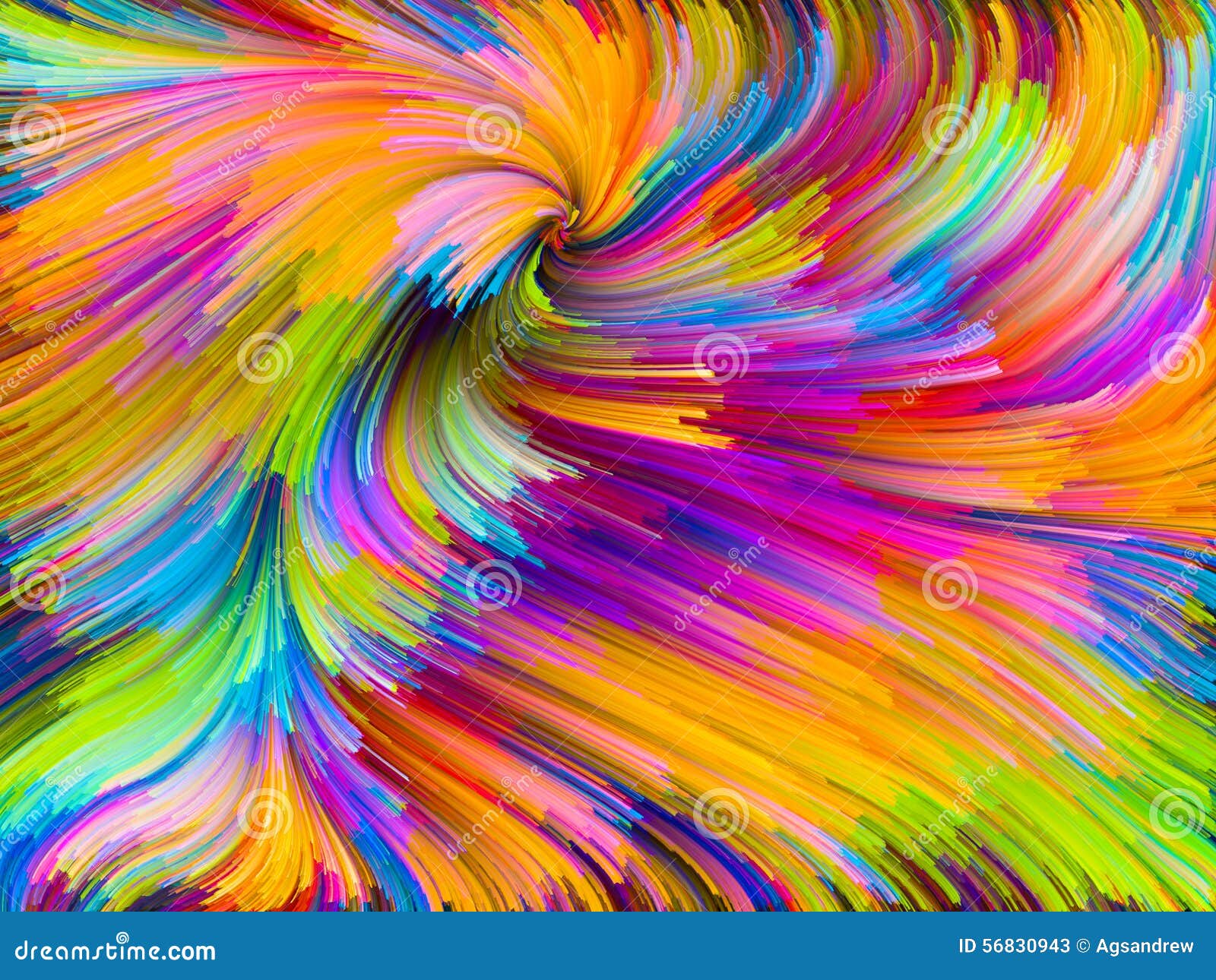 Accidental Color Vortex stock image. Image of representation - 56830943