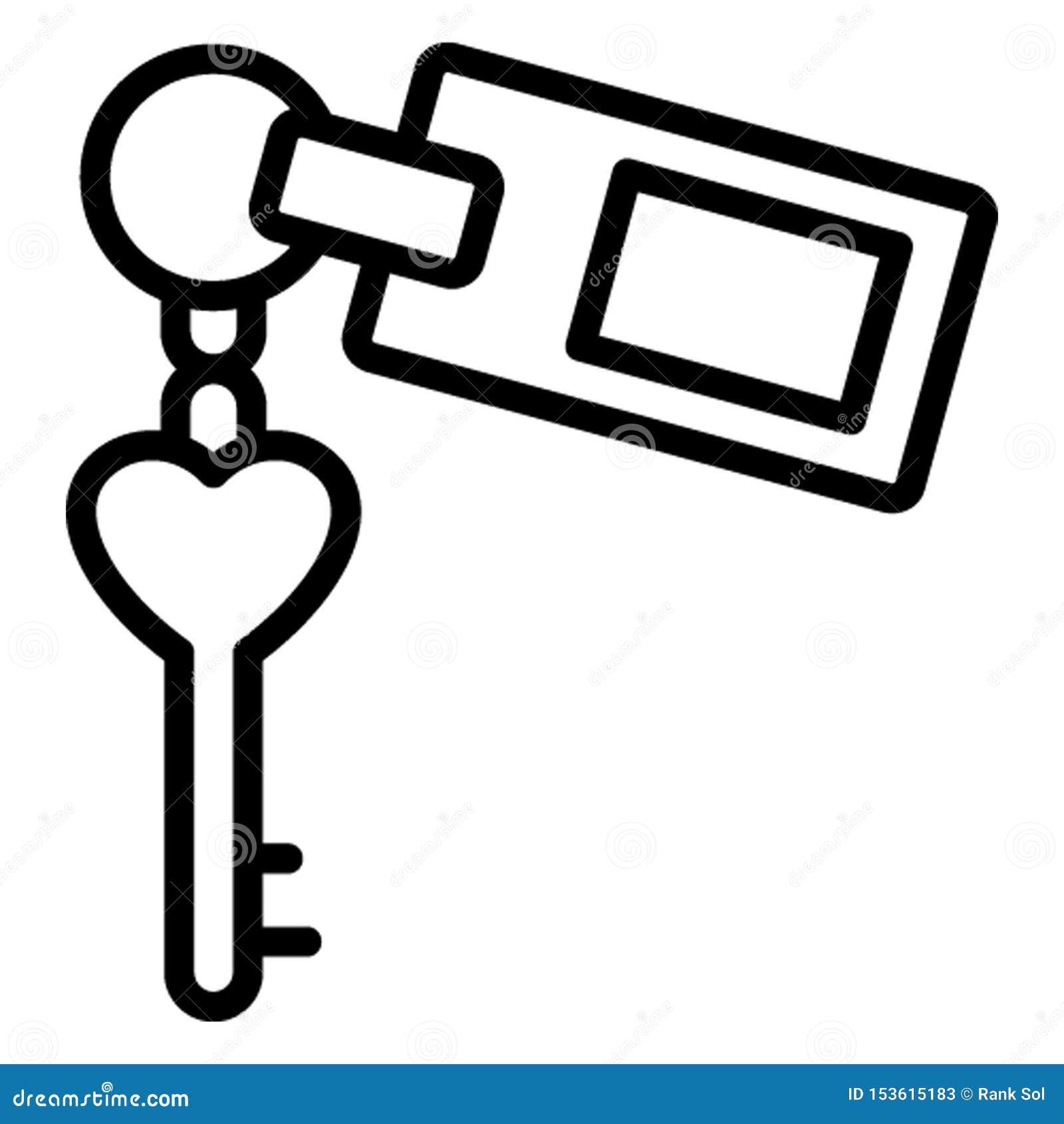 Accommodation, Hotel Key Vector Icon Which Can Easily Edit Stock Vector ...