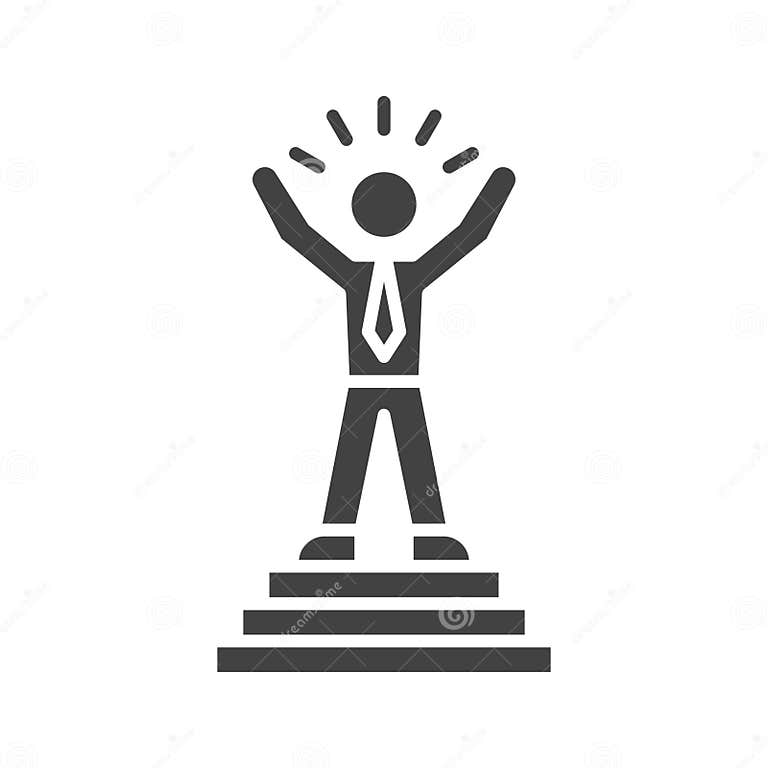 Accomplishment Icon Vector Image. Stock Vector - Illustration of ...
