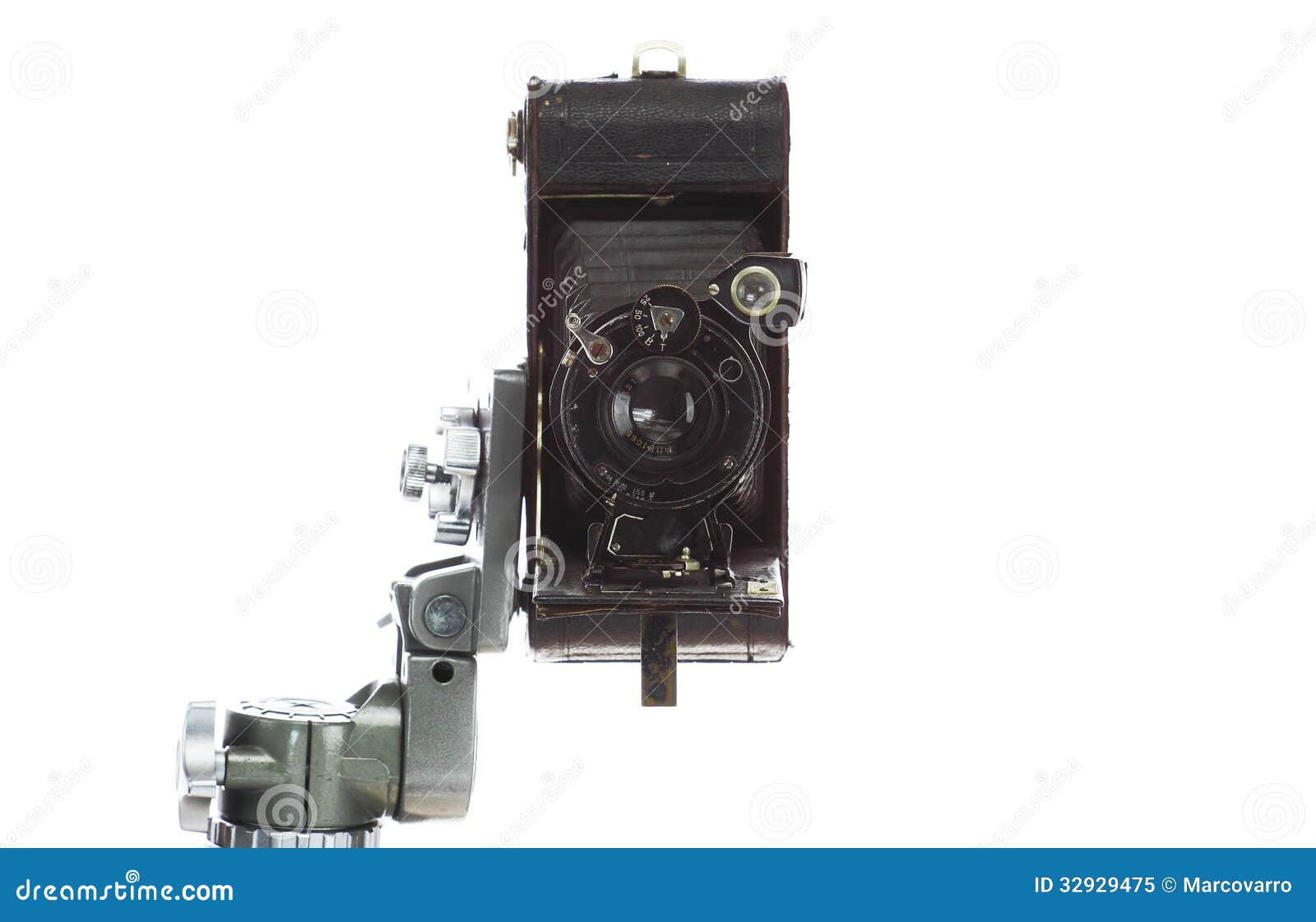 Accordion camera stock image. Image of retro, studio - 32929475