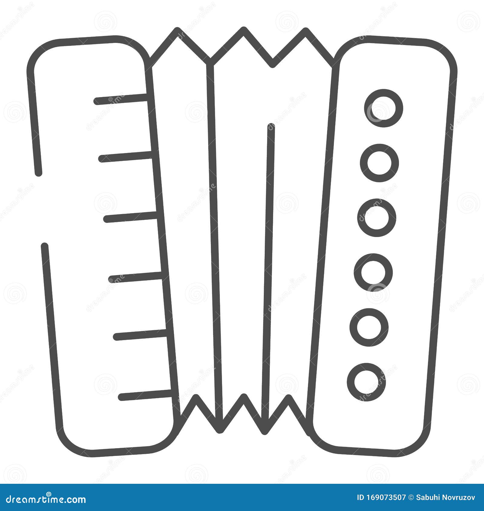 Accordion Thin Line Icon. Folkloric Accordion Instrument Outline Style ... Accordion Thin Line Icon. Folkloric Accordion Instrument Outline Style ...