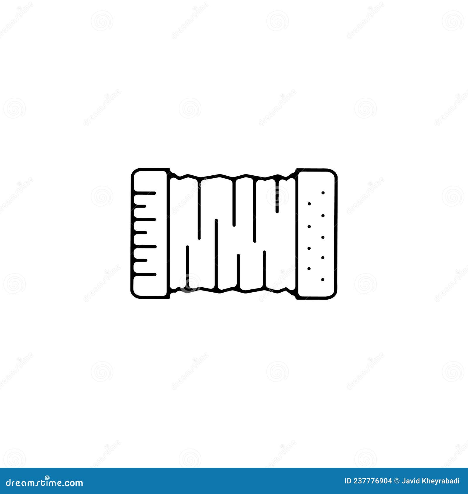 Accordion Thin Line Icon. Folkloric Accordion Instrument Outline Style ... Accordion Thin Line Icon. Folkloric Accordion Instrument Outline Style ...
