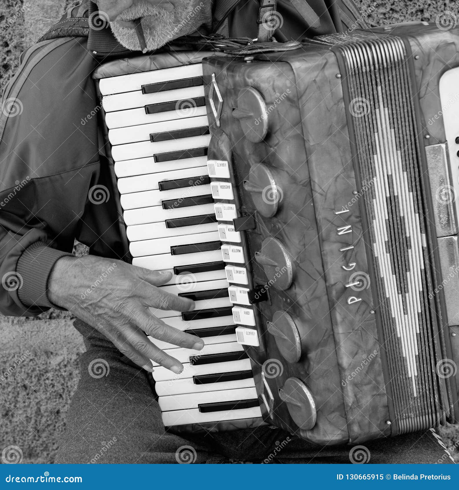 Accordionist Playing the Accordion Editorial Image - Image of corner ...