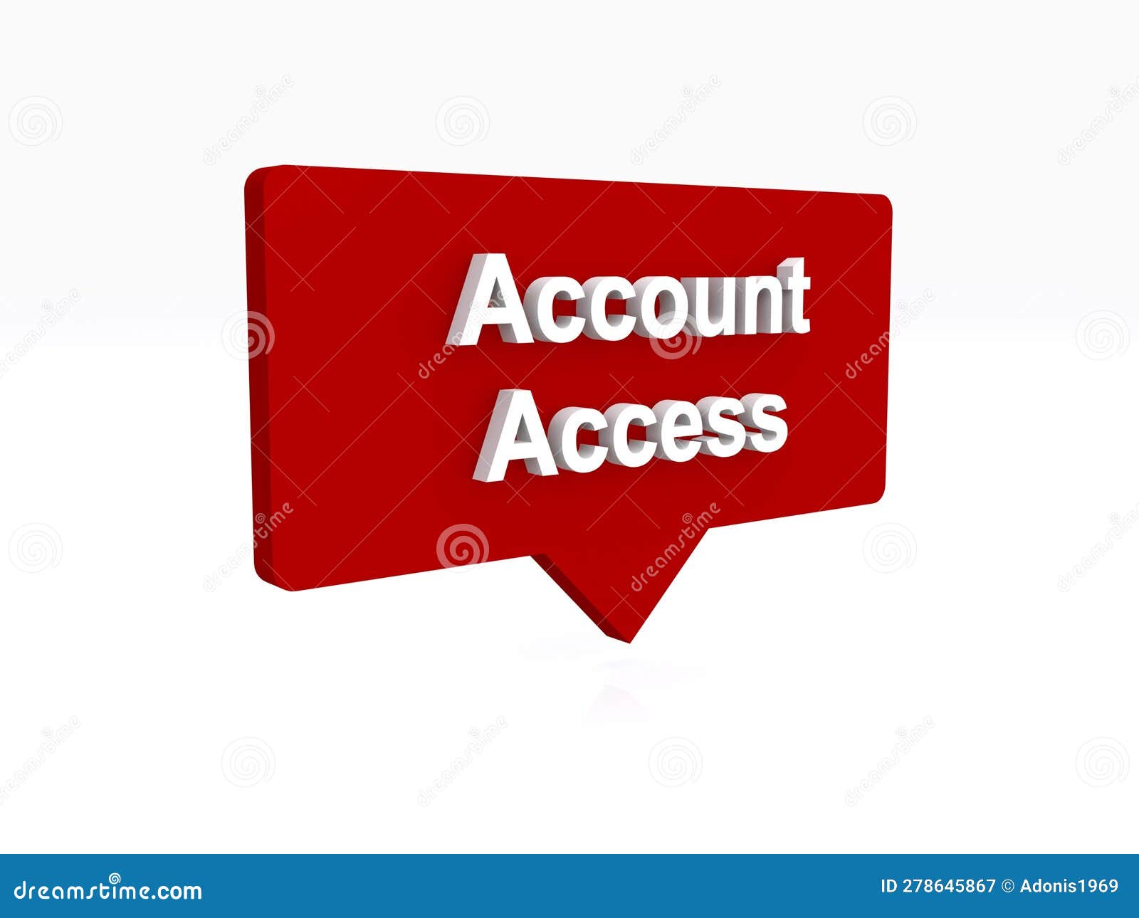Account Access Denied With Cross Mark Icon Showing User Profile ...