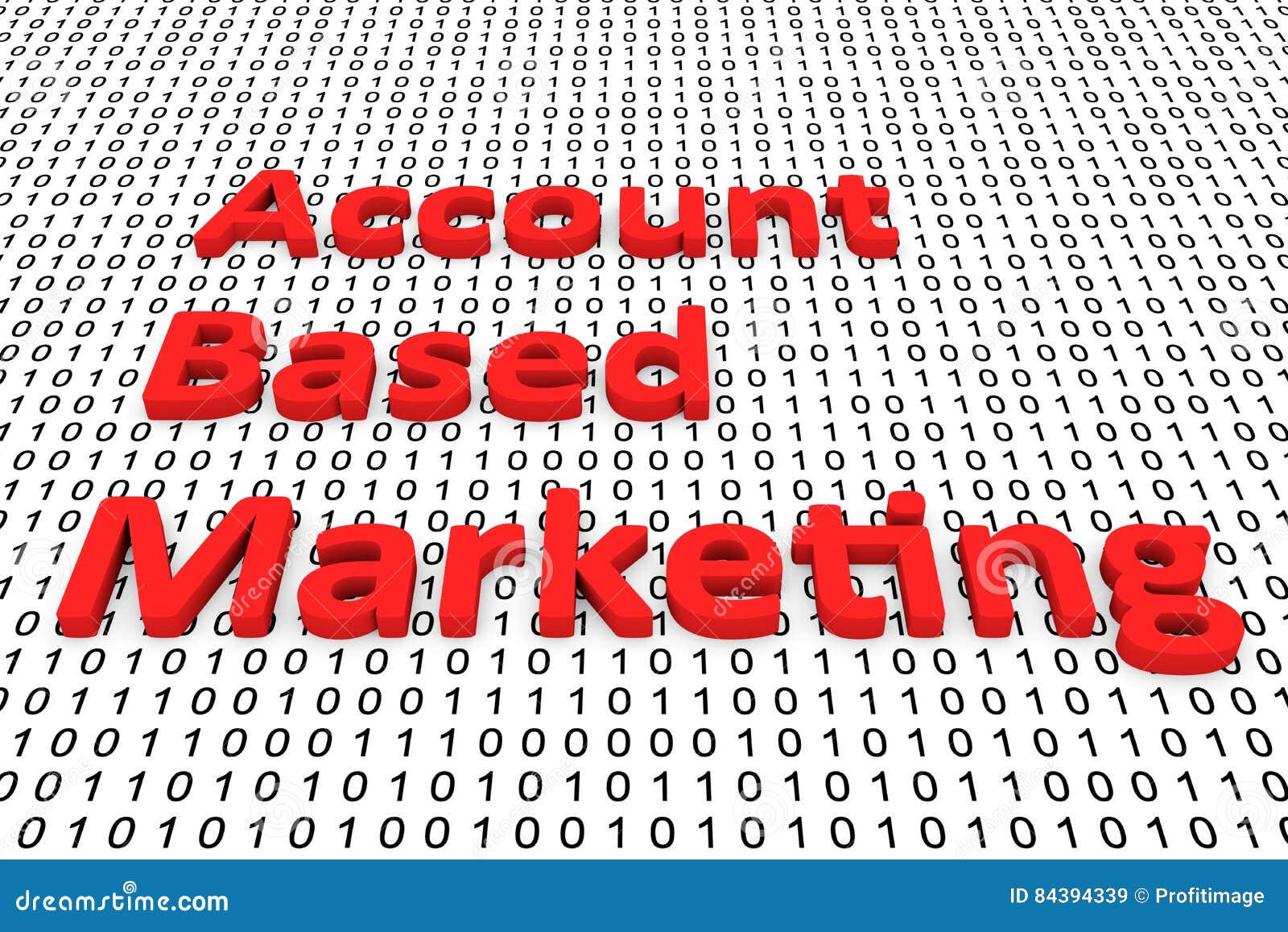 Account based marketing stock illustration. Illustration of code - 84394339