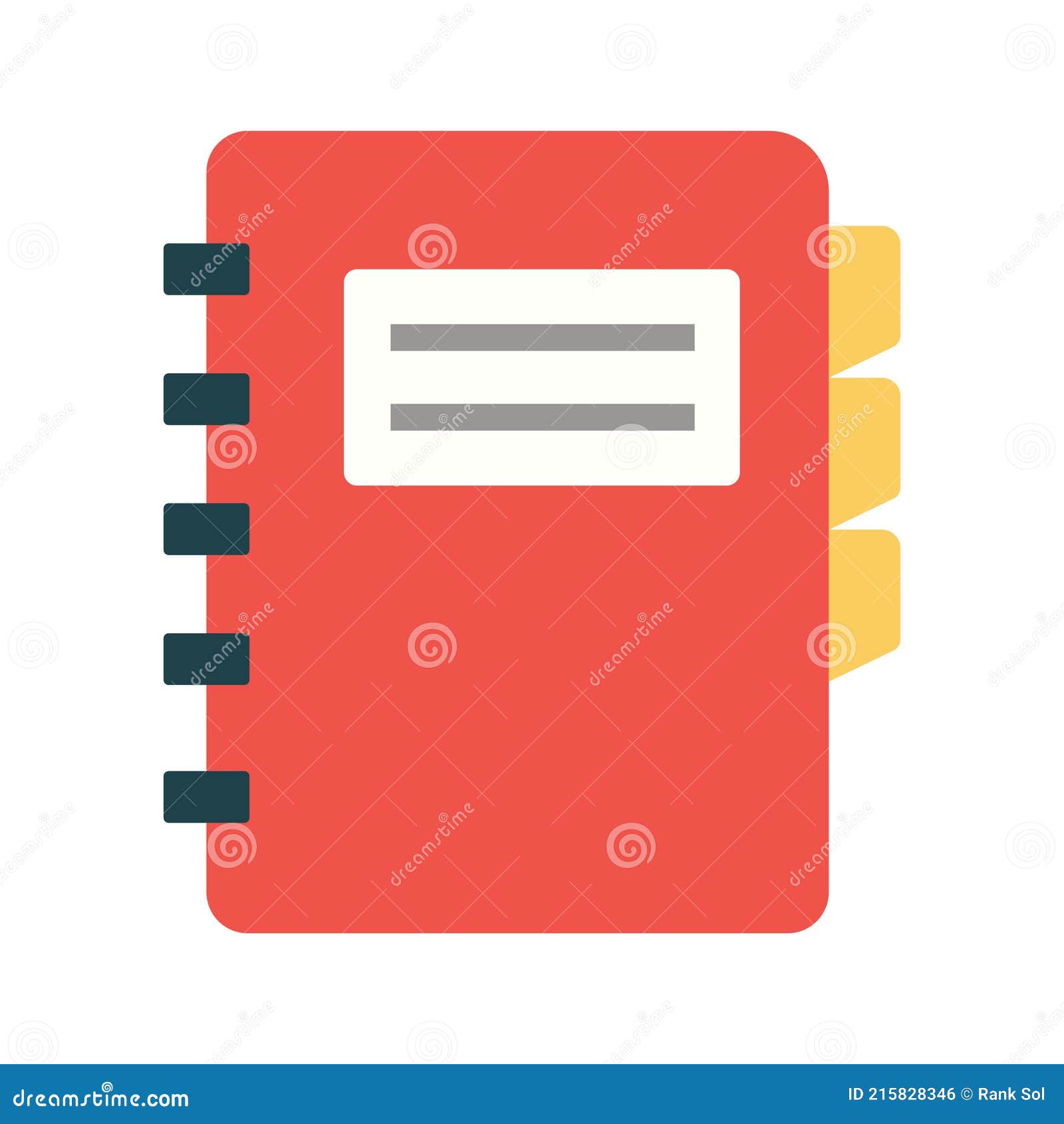 Account Book Color Vector Icon Which Can Easily Modify or Edit Stock ...