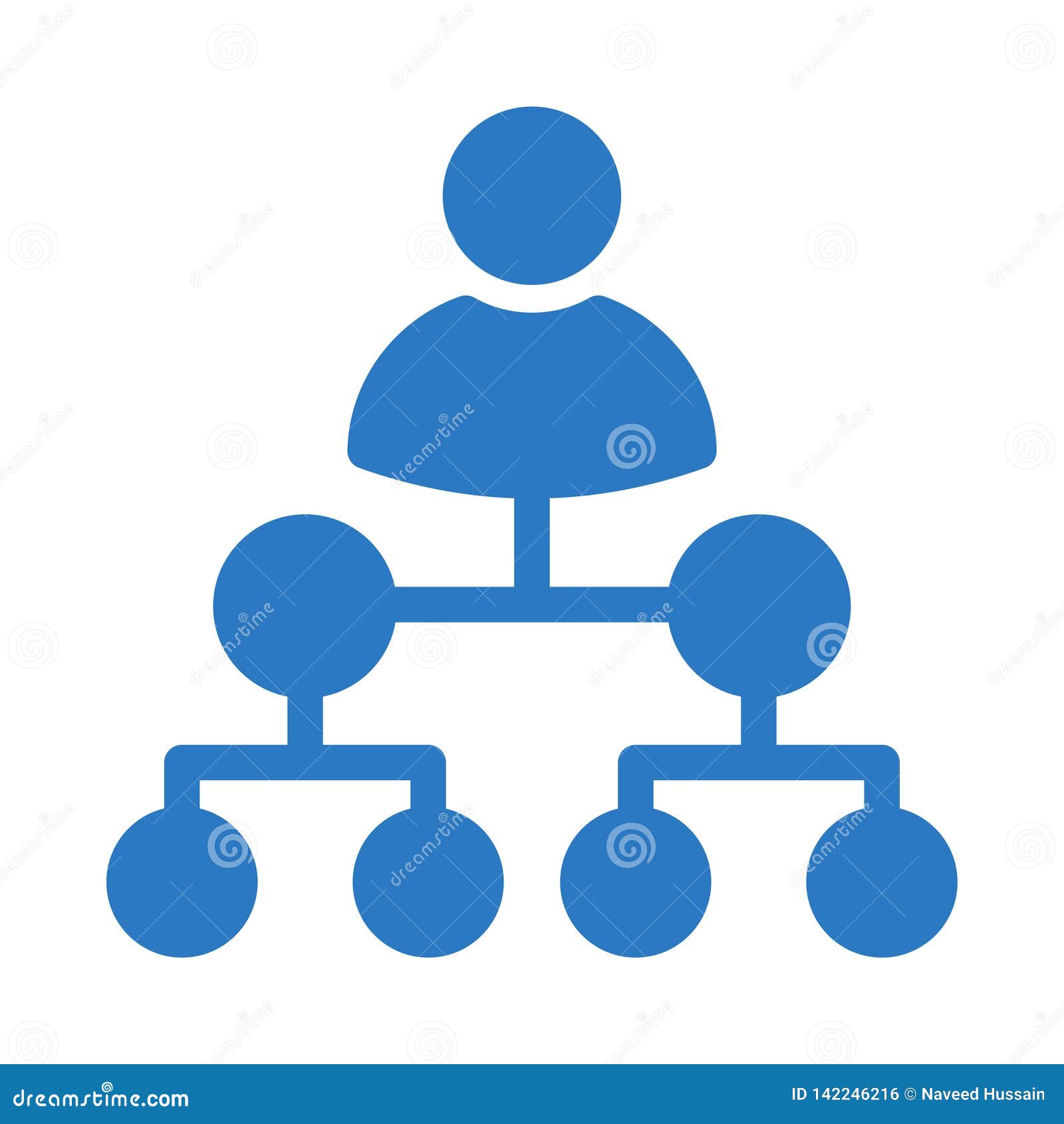 Account Connection Glyph Color Flat Vector Icon Stock Vector ...