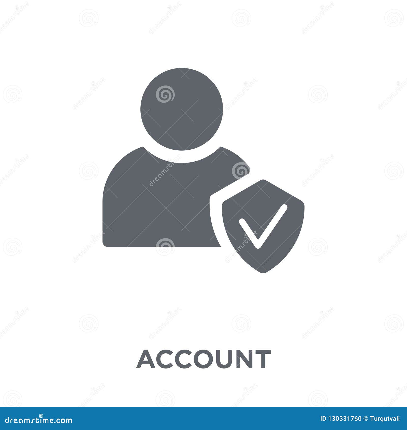 Account Icon from Collection. Stock Vector - Illustration of internet ...