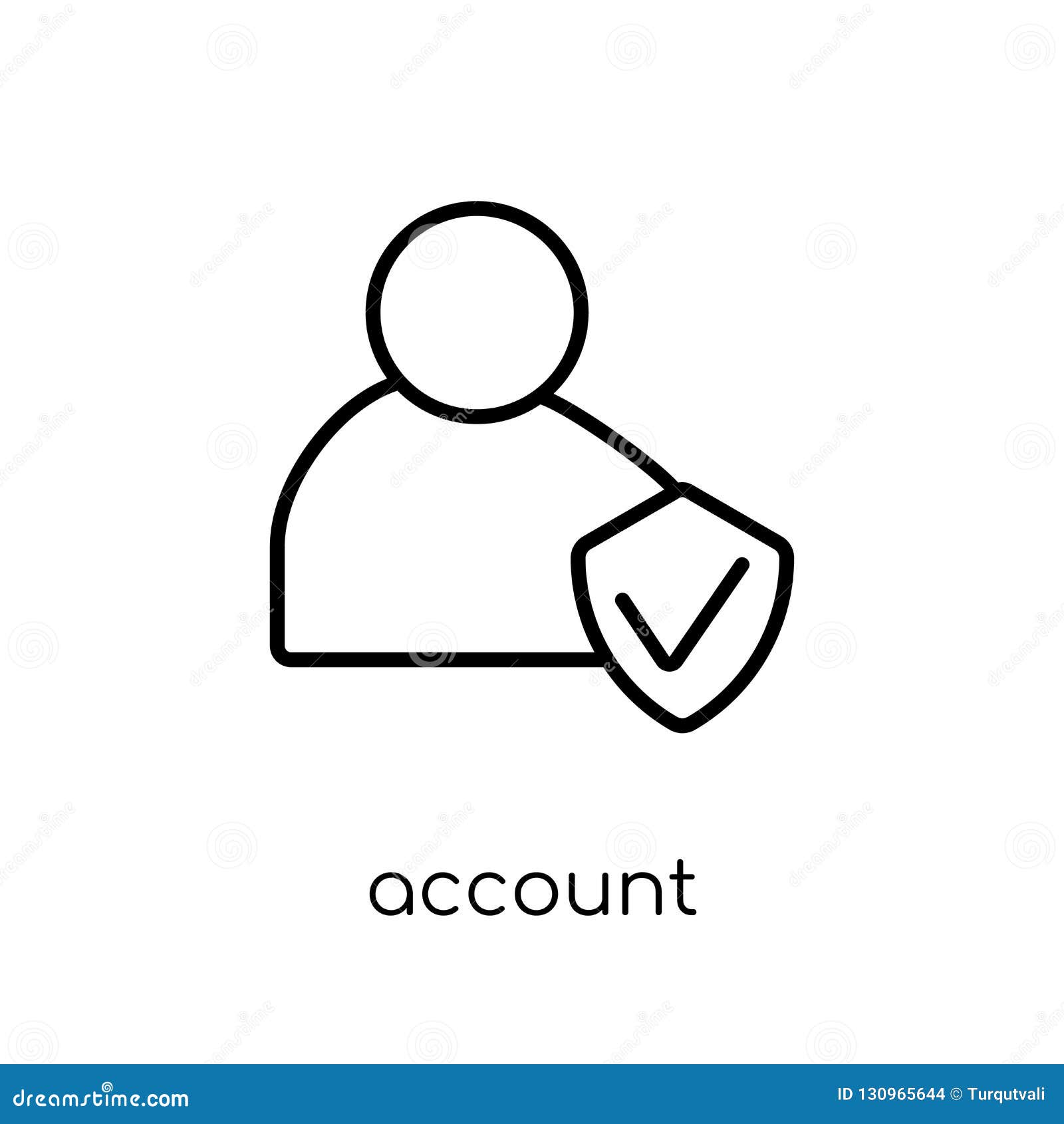 Account Icon from Collection. Stock Vector - Illustration of profile ...