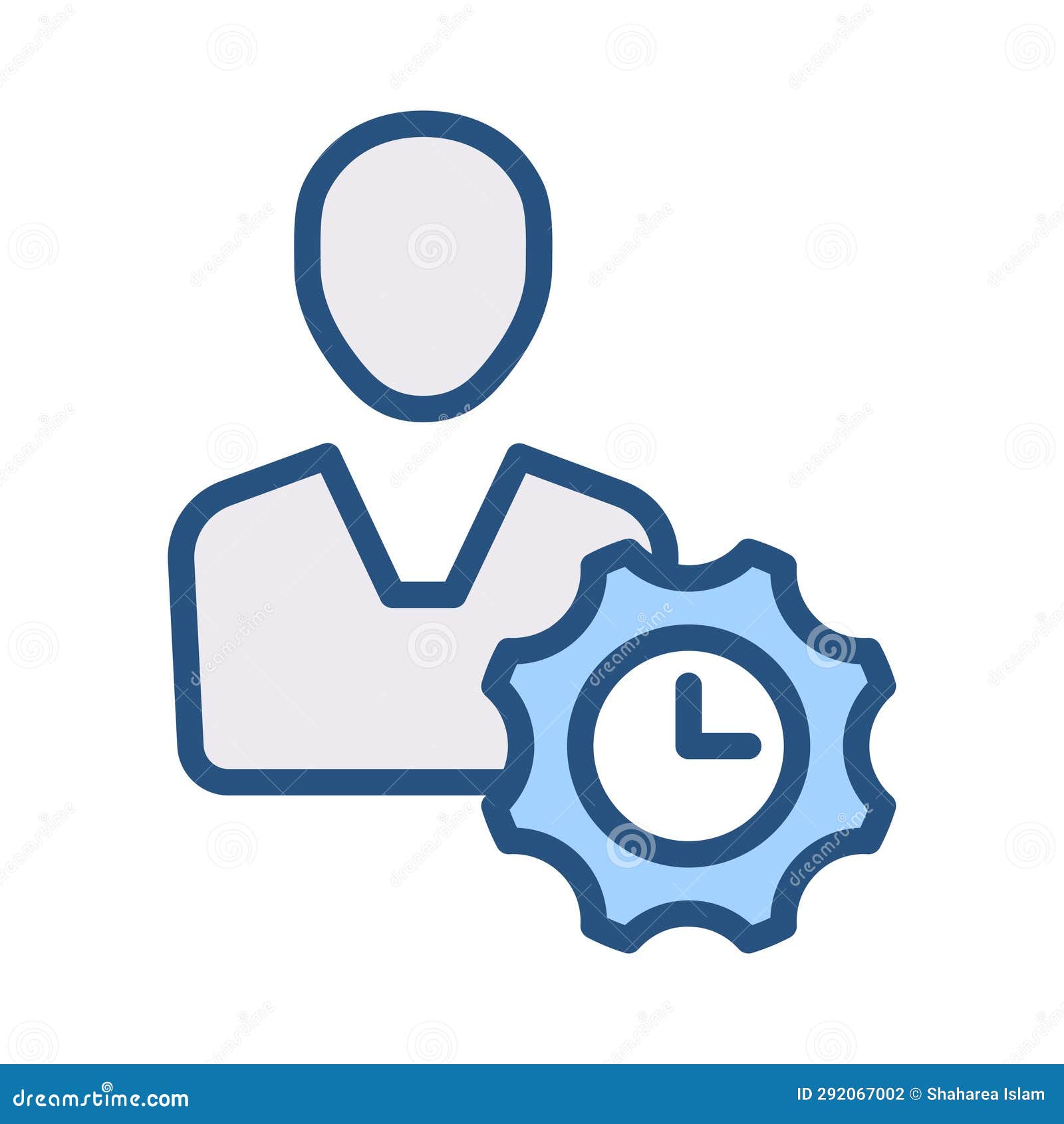 Account manage icon stock illustration. Illustration of vector - 292067002