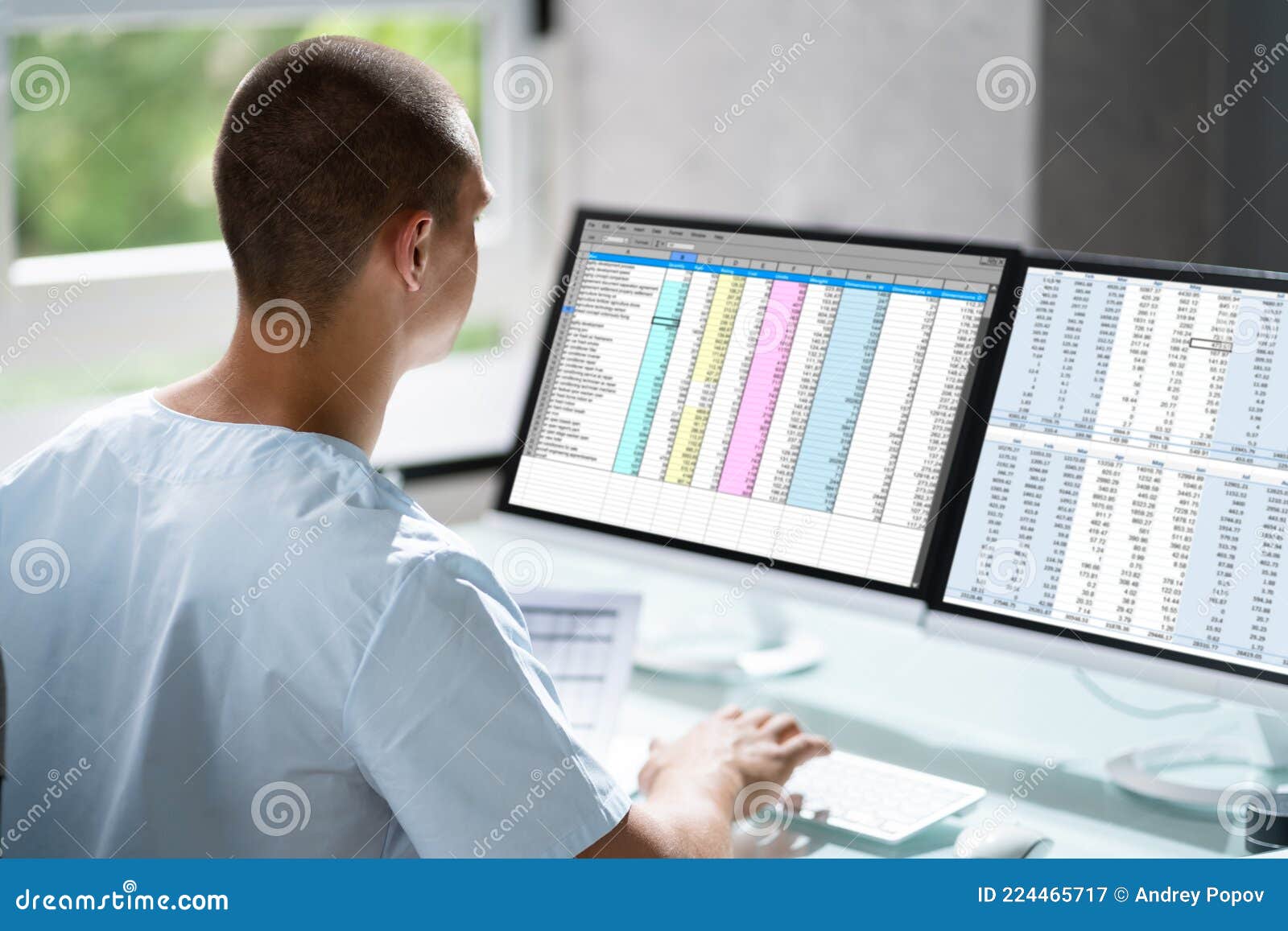 Account Manager stock image. Image of electronic, invoice - 224465717