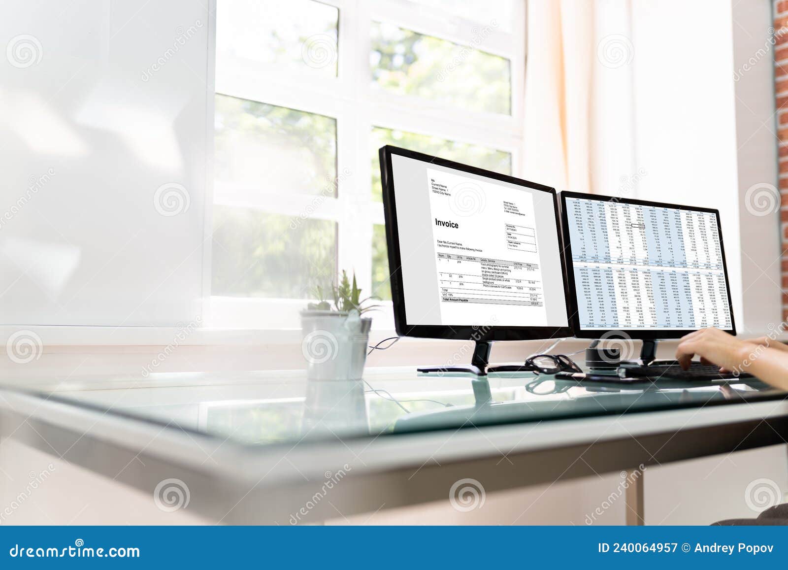 Account Manager in Office Coding Medical Stock Image - Image of ...