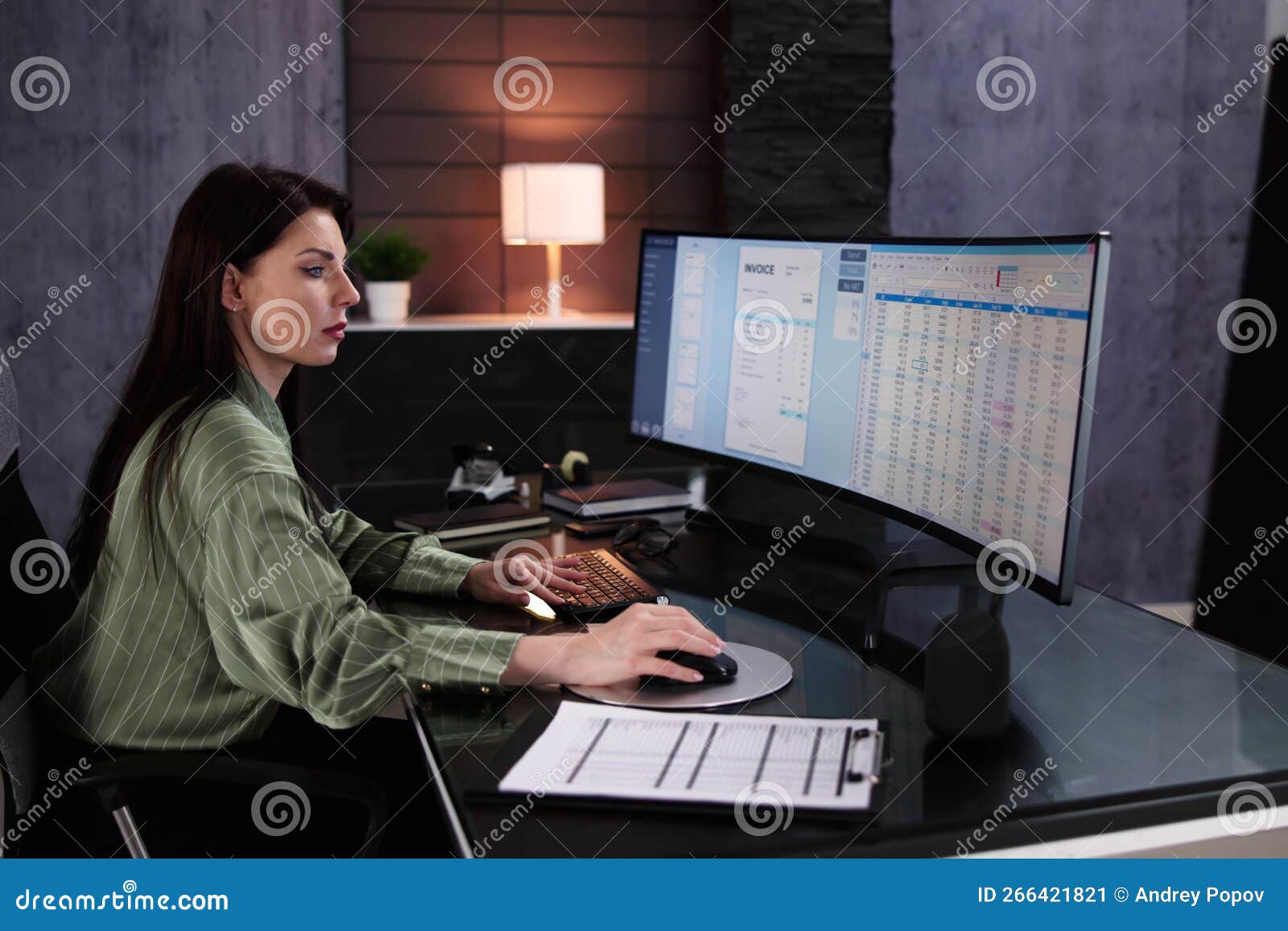 Account Manager in Office Coding Medical Stock Image - Image of ...