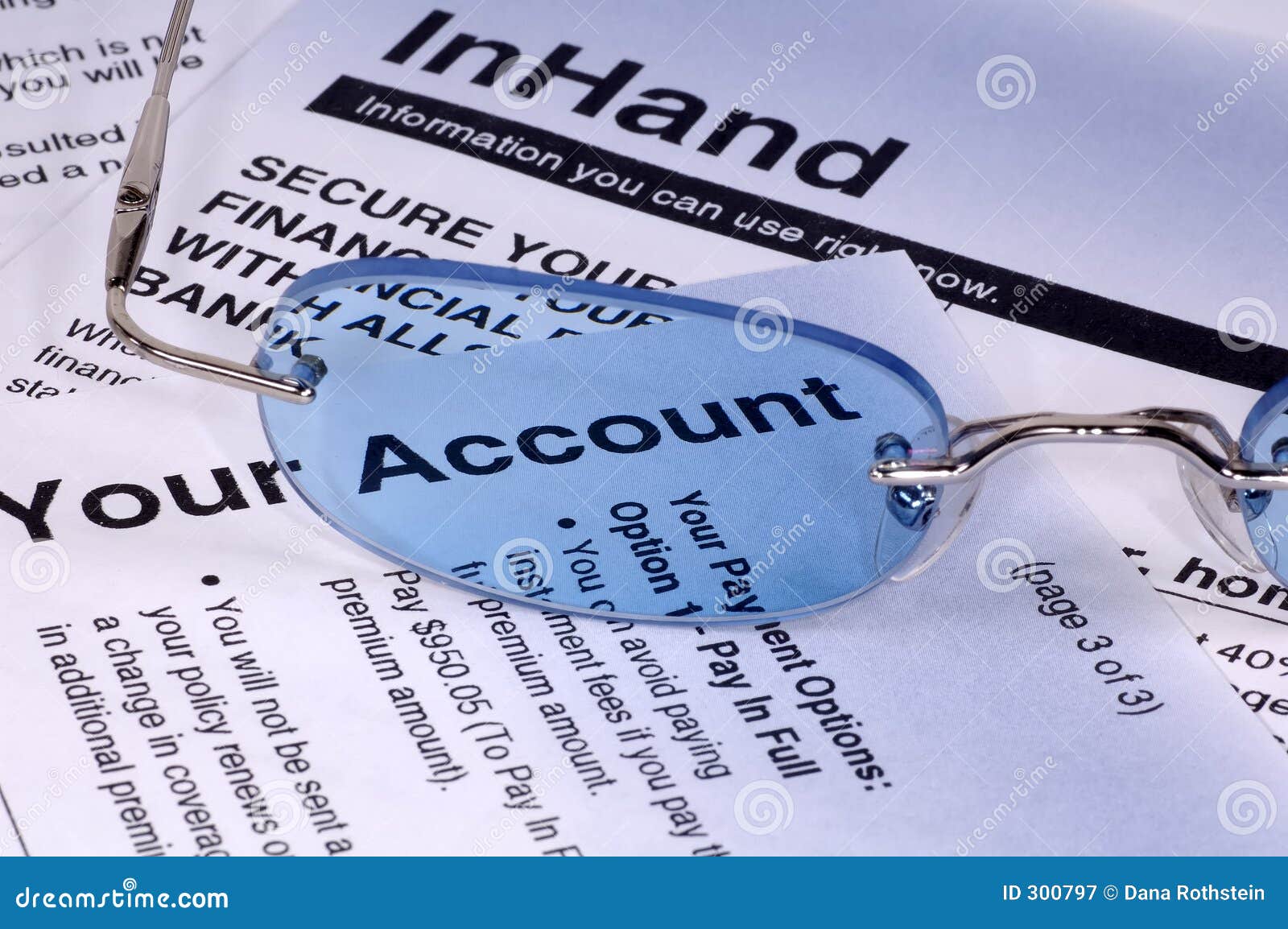 Account Paperwork stock image. Image of finance, accounting - 300797
