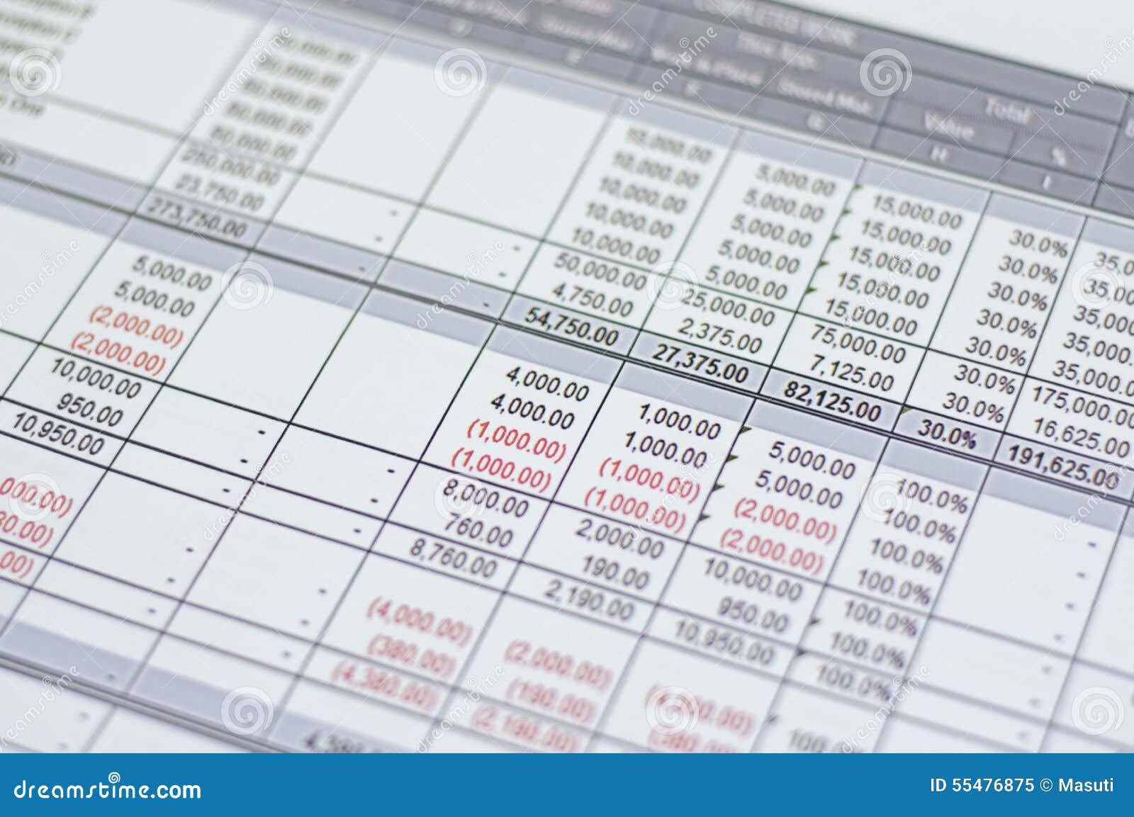 Account Report stock image. Image of growth, earnings - 55476875