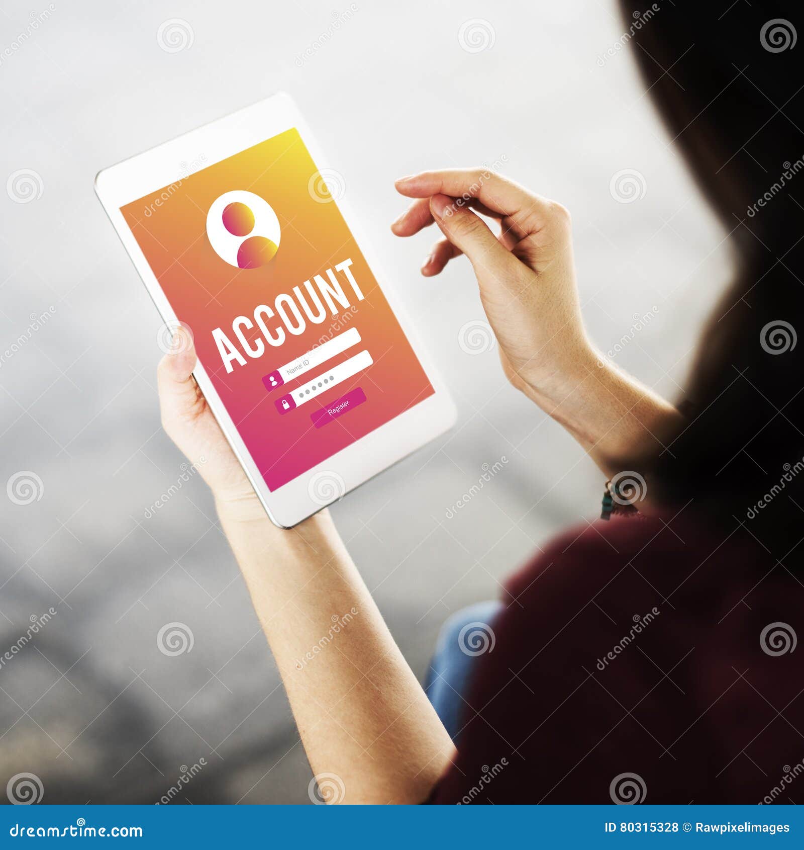 Account Sign in User Password Privacy Concept Stock Photo - Image of ...