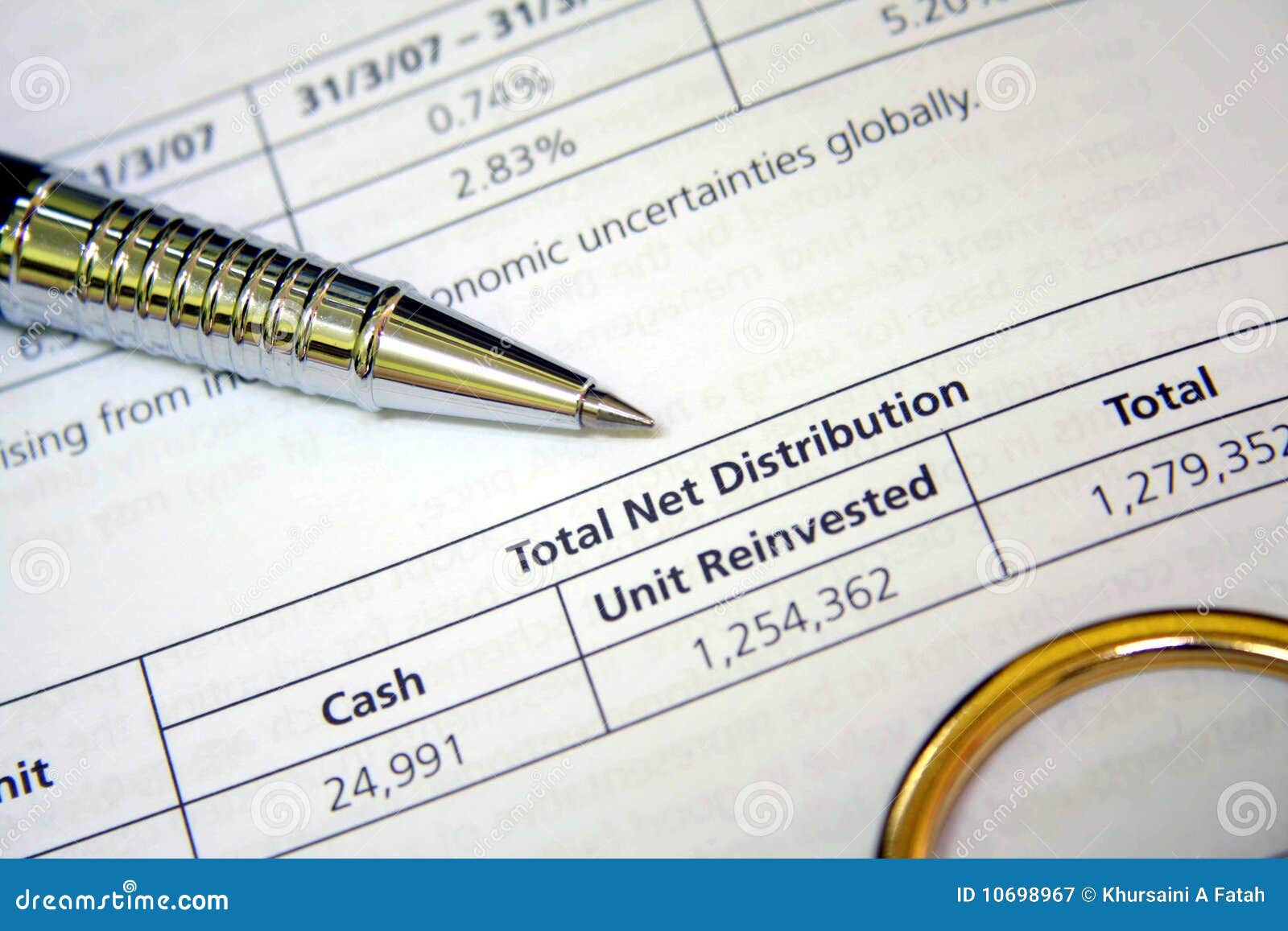 Account Statement stock image. Image of figure, numbers - 10698967