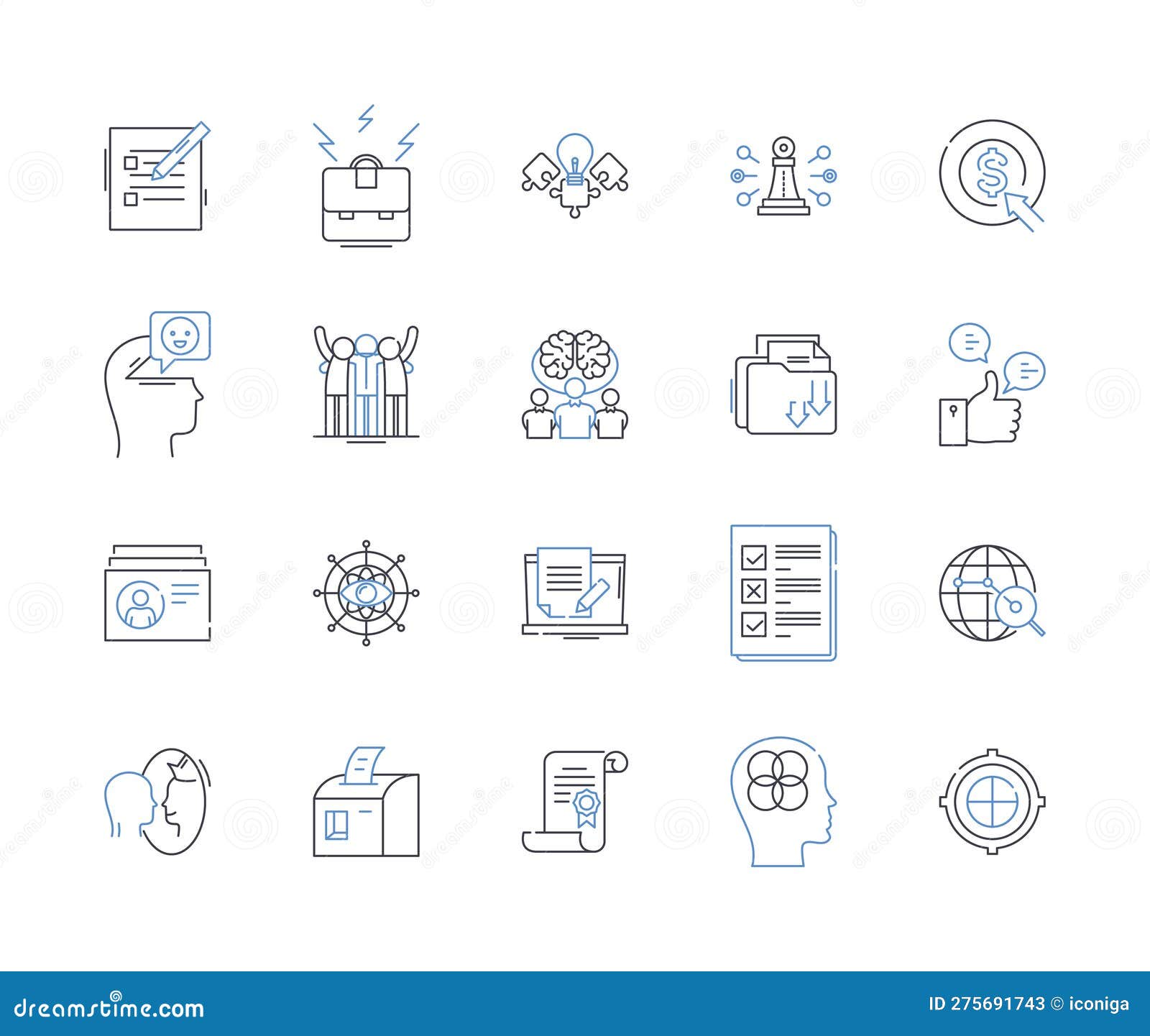 Accountability and Responsibility Line Icons Collection. Ownership ... Accountability and Responsibility Line Icons Collection. Ownership ...