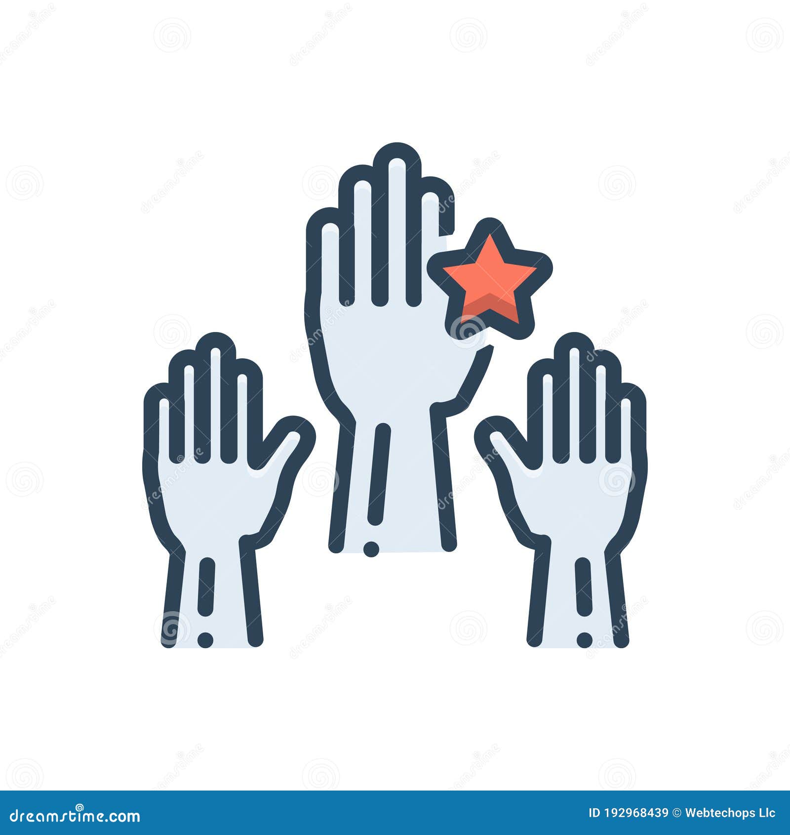 Color Illustration Icon for Accountable, Responsive and Liable Stock ...