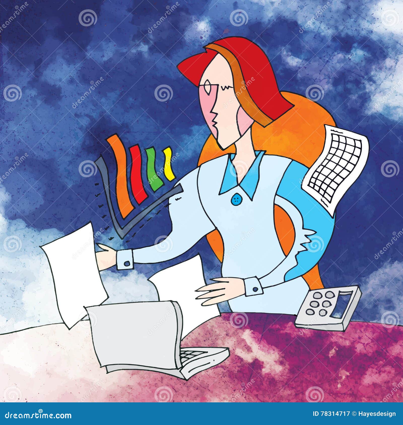 Accountancy stock illustration. Illustration of keeping - 78314717