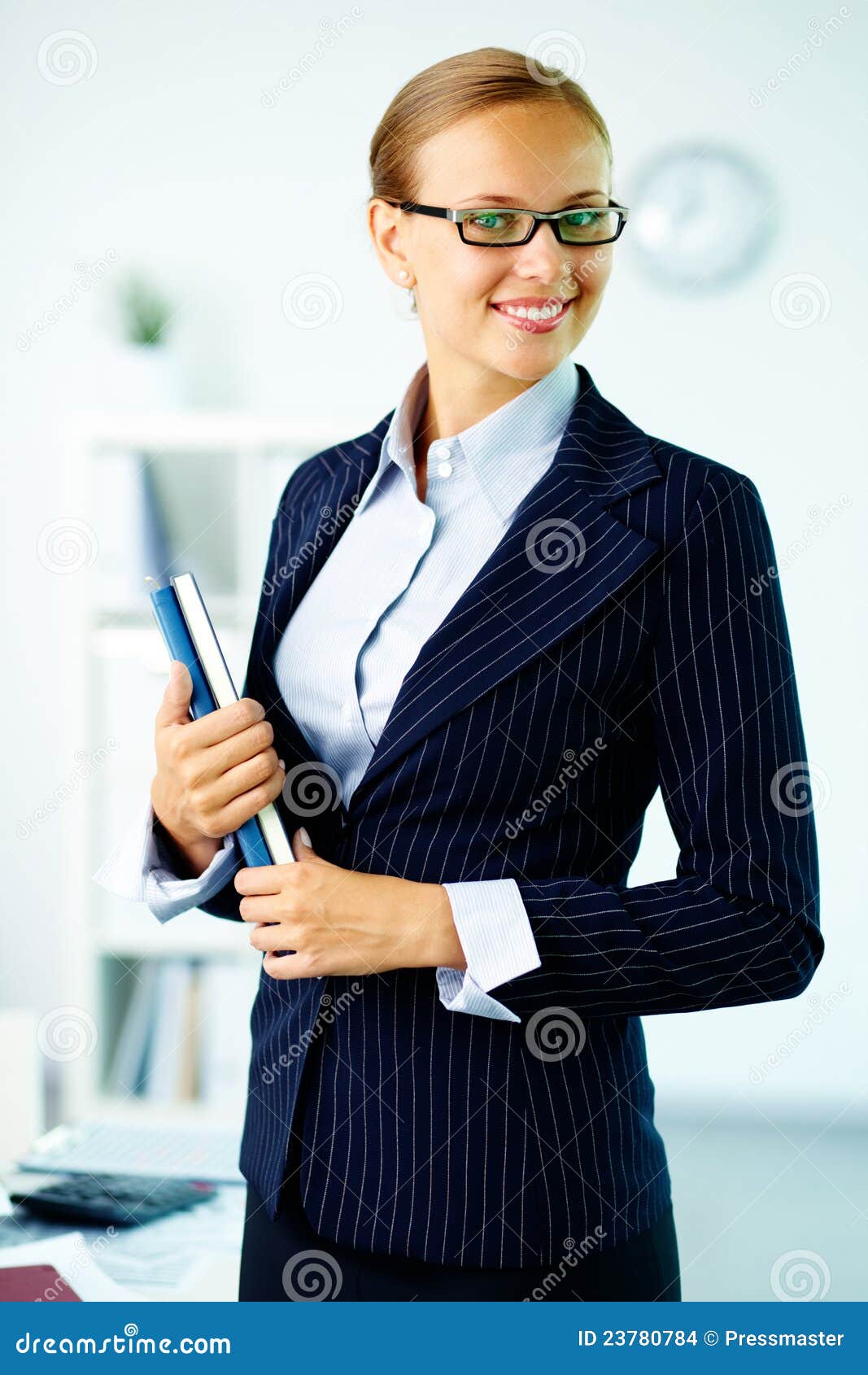 Accountant stock photo. Image of handbook, happy, attractive - 23780784