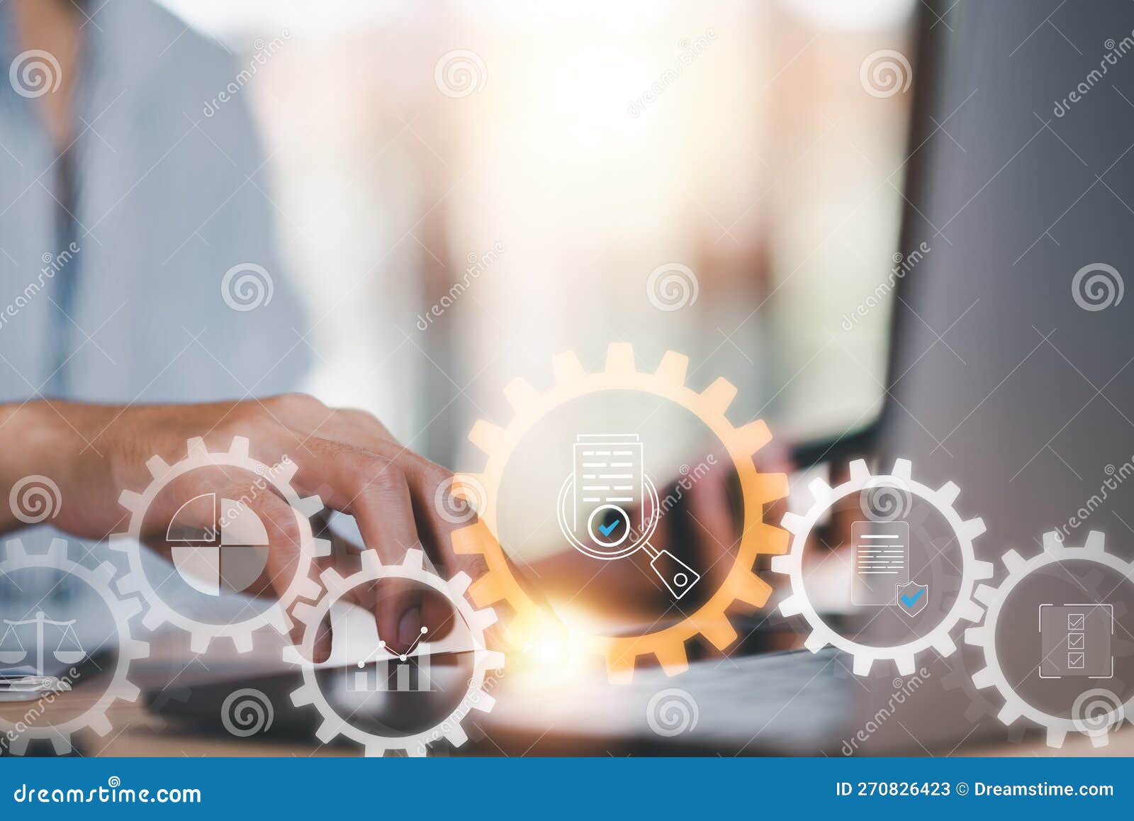 Accountant Audit Documents, Quality Assessment Management with a ...