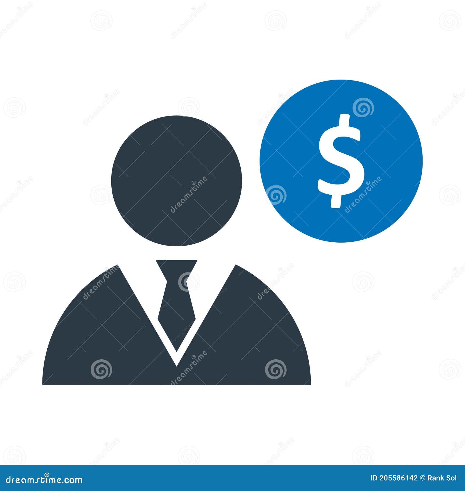 Accountant, Avatar Vector Icon Which Can Easily Modify Stock Vector ...