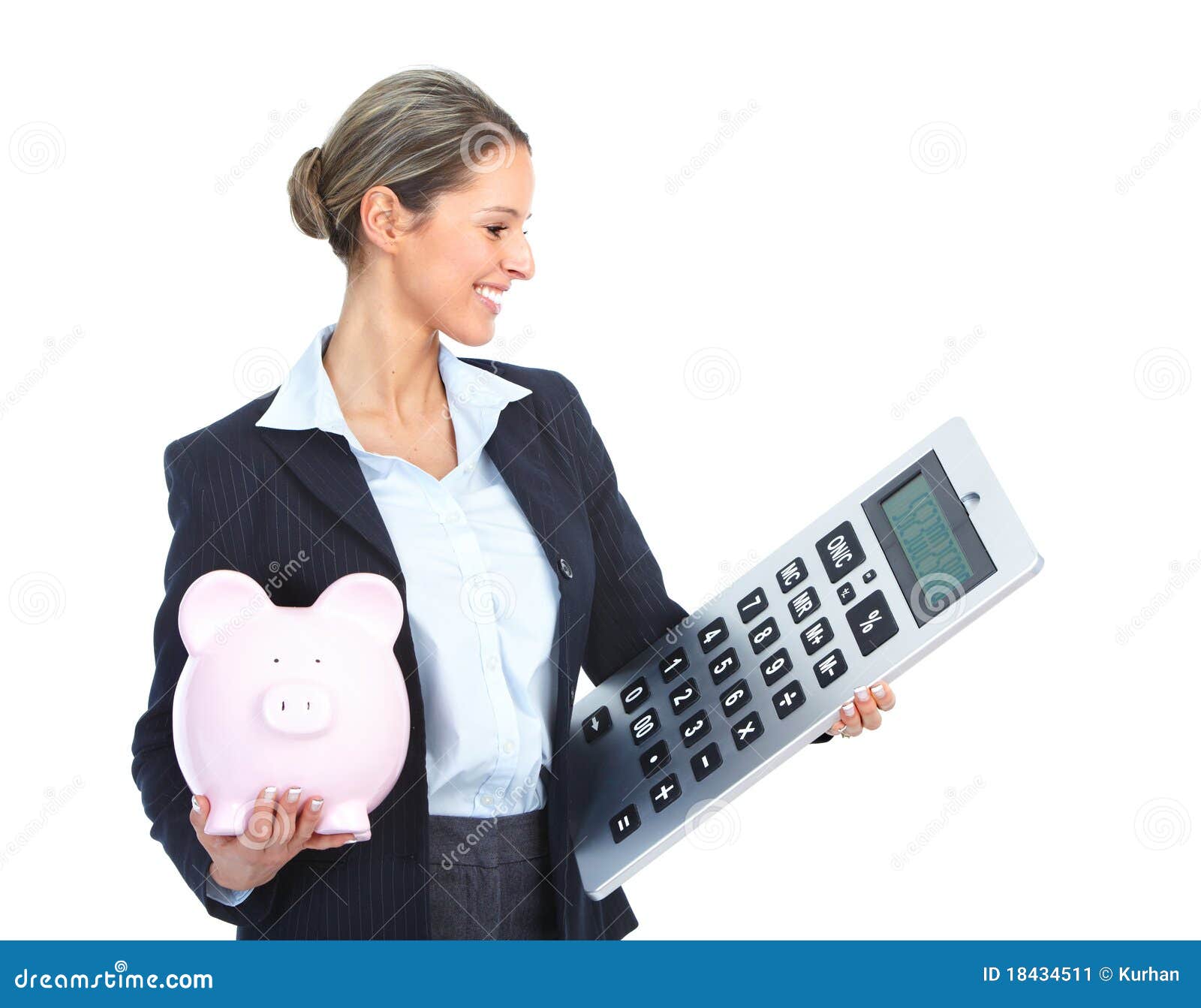 Accountant business woman stock image. Image of woman - 18434511