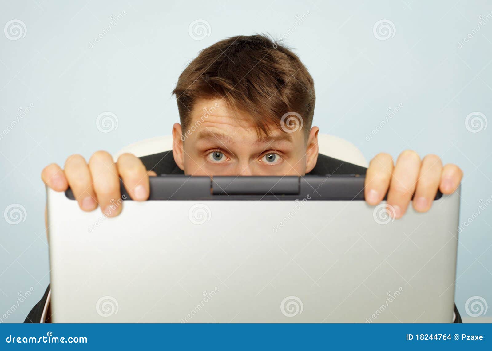 Accountant fear tax audit stock photo. Image of dark - 18244764