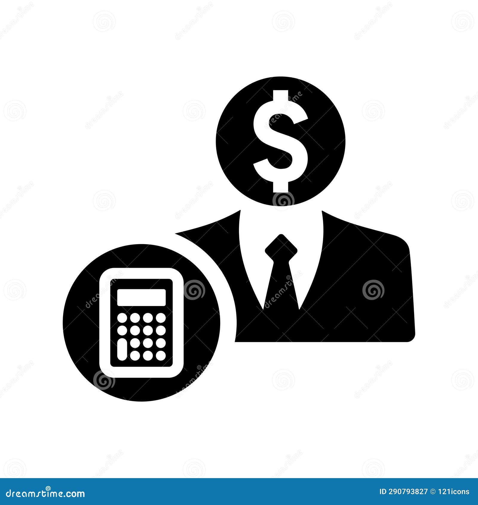 Accountant Icons Set. Royalty-Free Stock Image | CartoonDealer.com ...
