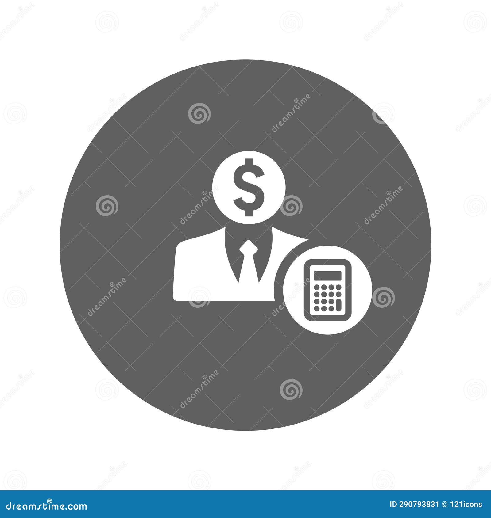 Accountant Icons Set. Royalty-Free Stock Image | CartoonDealer.com ...