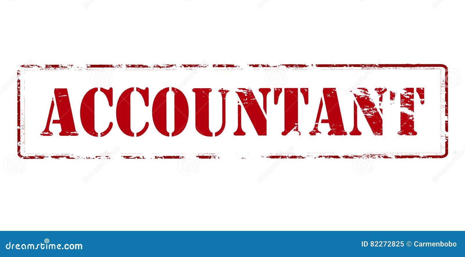 Accountant stock illustration. Illustration of word, accountant - 82272825