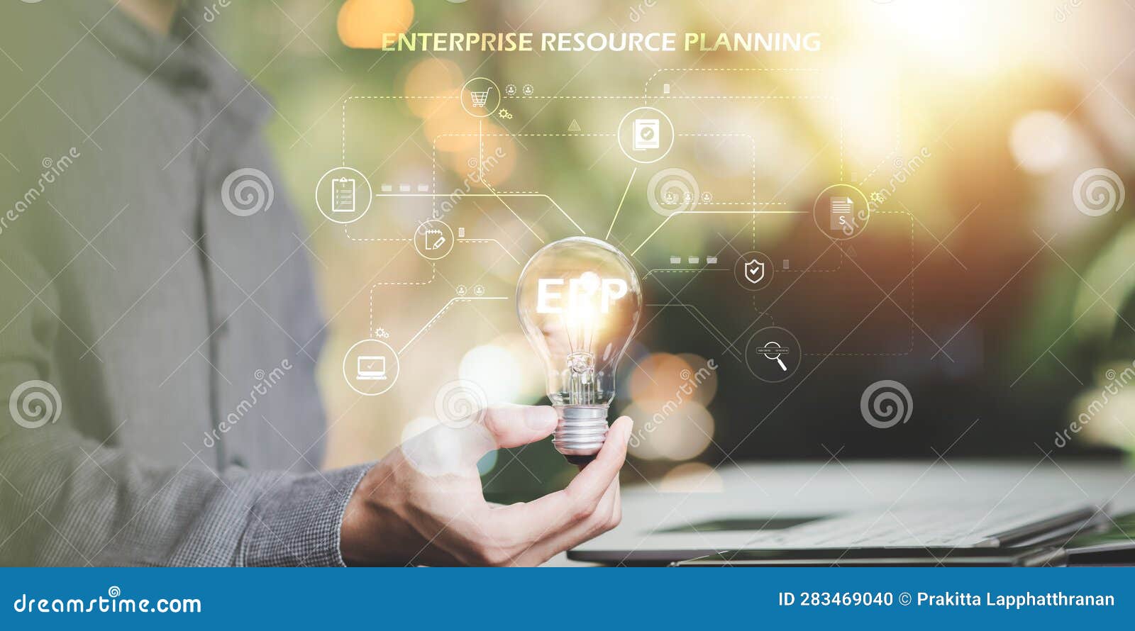 Accountant Showing Office Document Auditing Concept ,plan Review ...