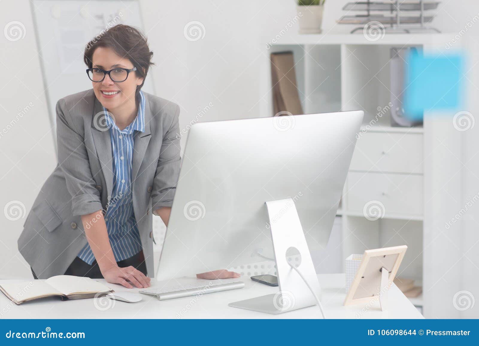 Accountant at work stock photo. Image of adult, caucasian - 106098644