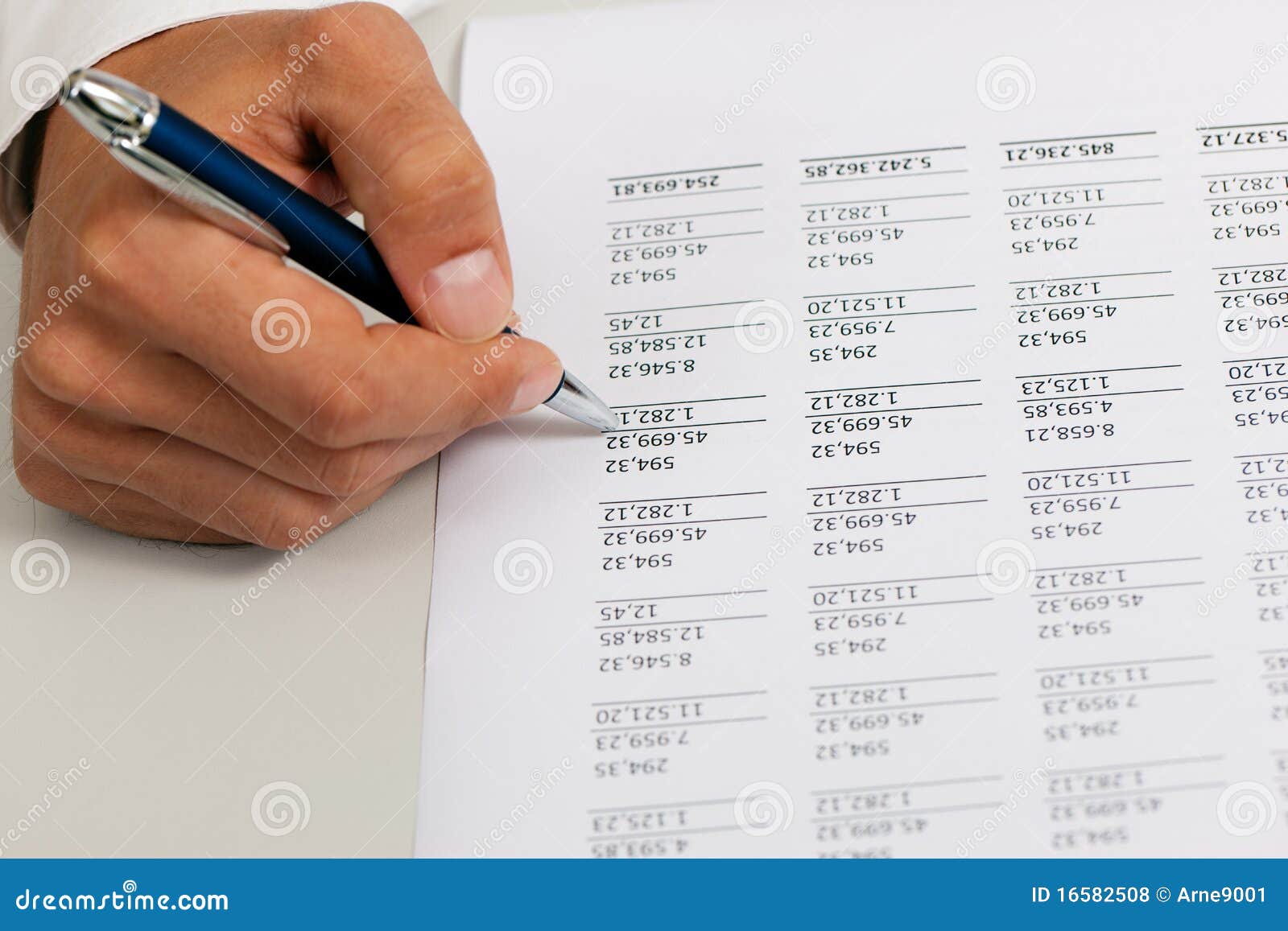 Accountant Working on Numbers Stock Photo - Image of financial ...