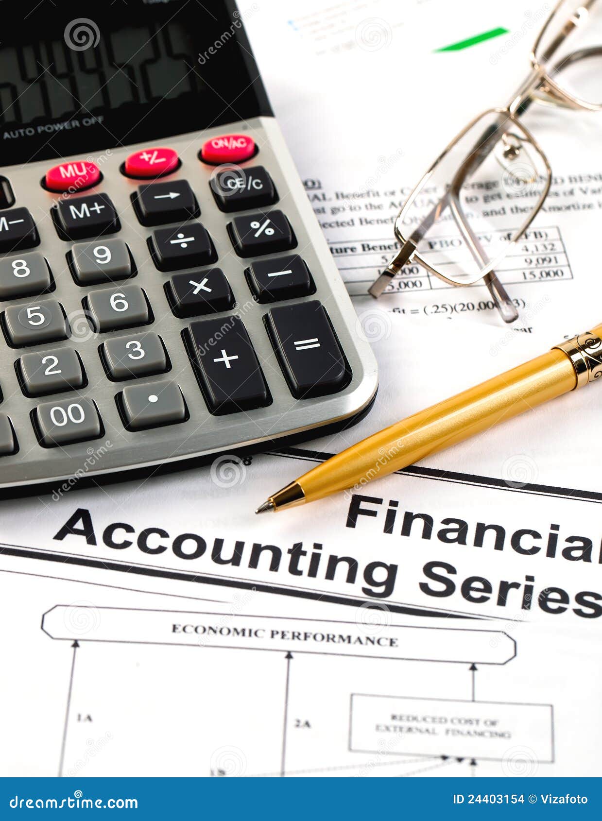 Accounting. stock photo. Image of business, information - 24403154