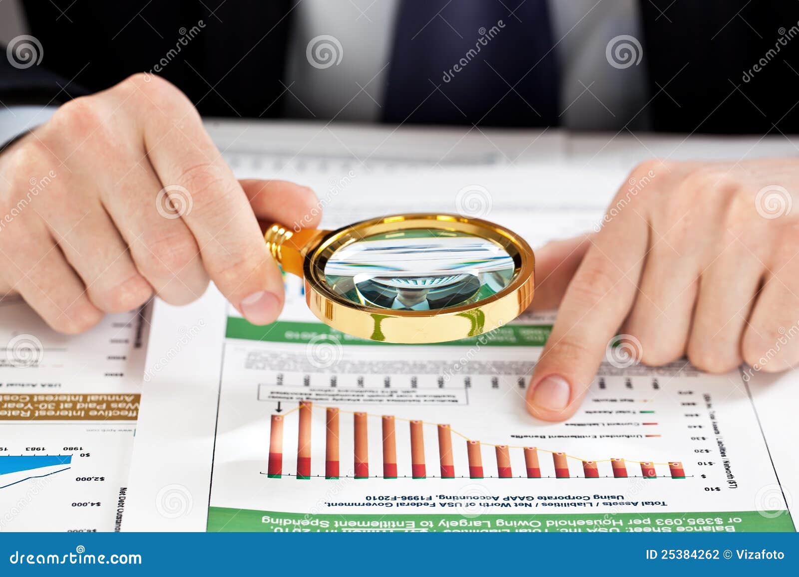 Accounting. stock photo. Image of forecast, chart, business - 25384262