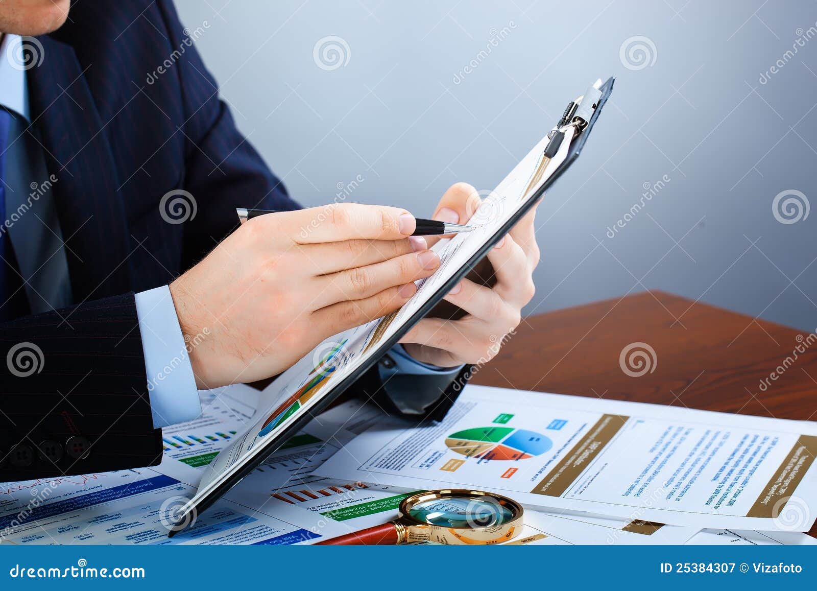 Accounting. stock image. Image of company, hand, concept - 25384307