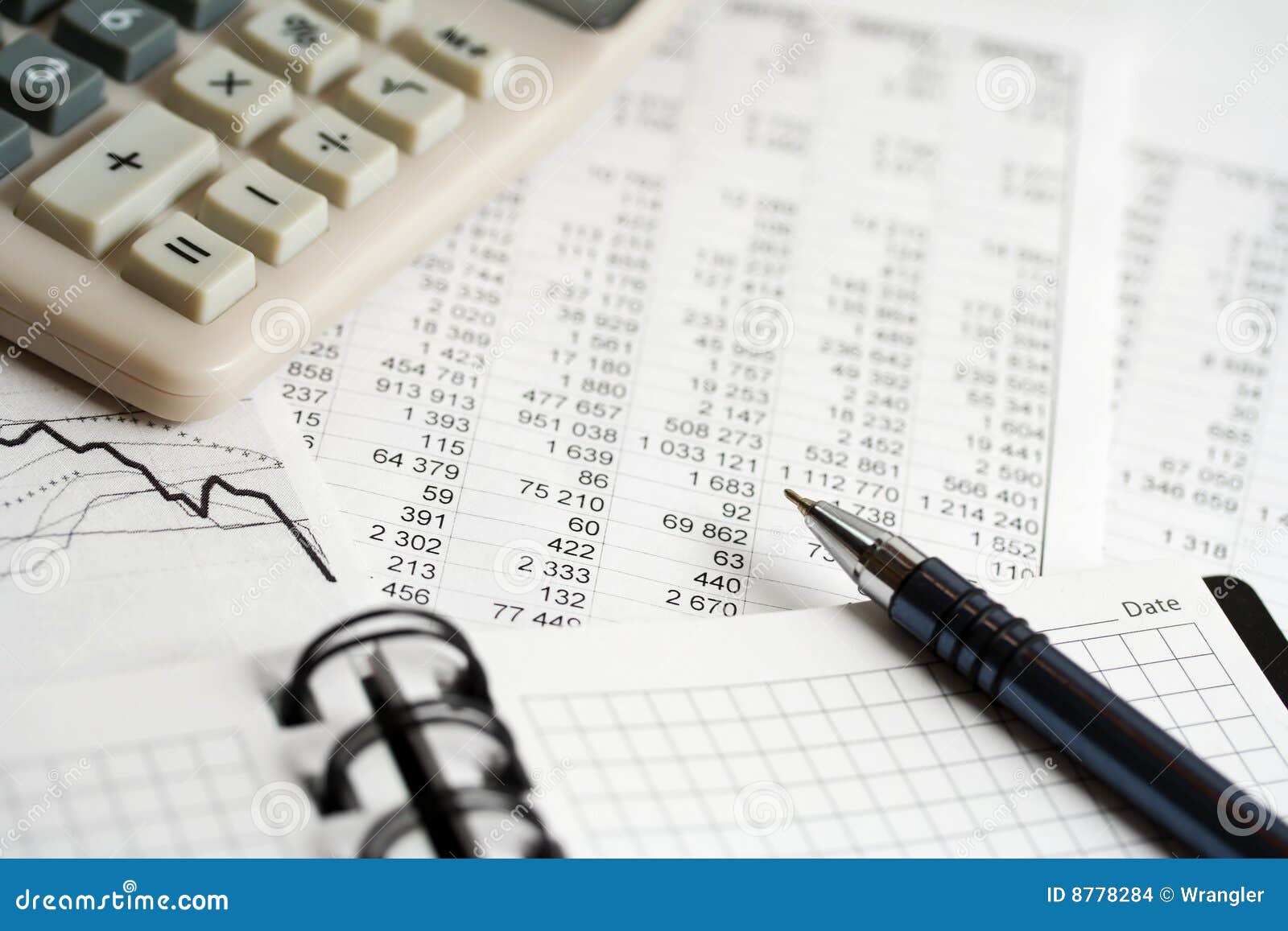 Accounting stock photo. Image of commerce, asset, data - 8778284
