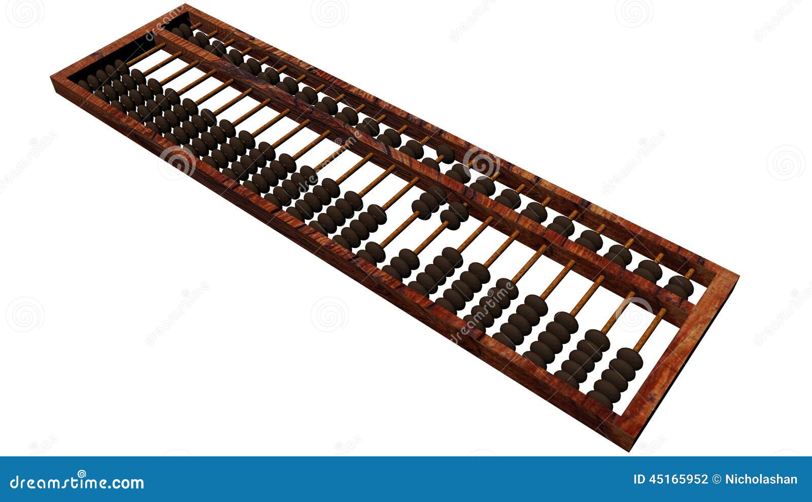 Accounting abacus stock photo. Image of office, detail - 45165952