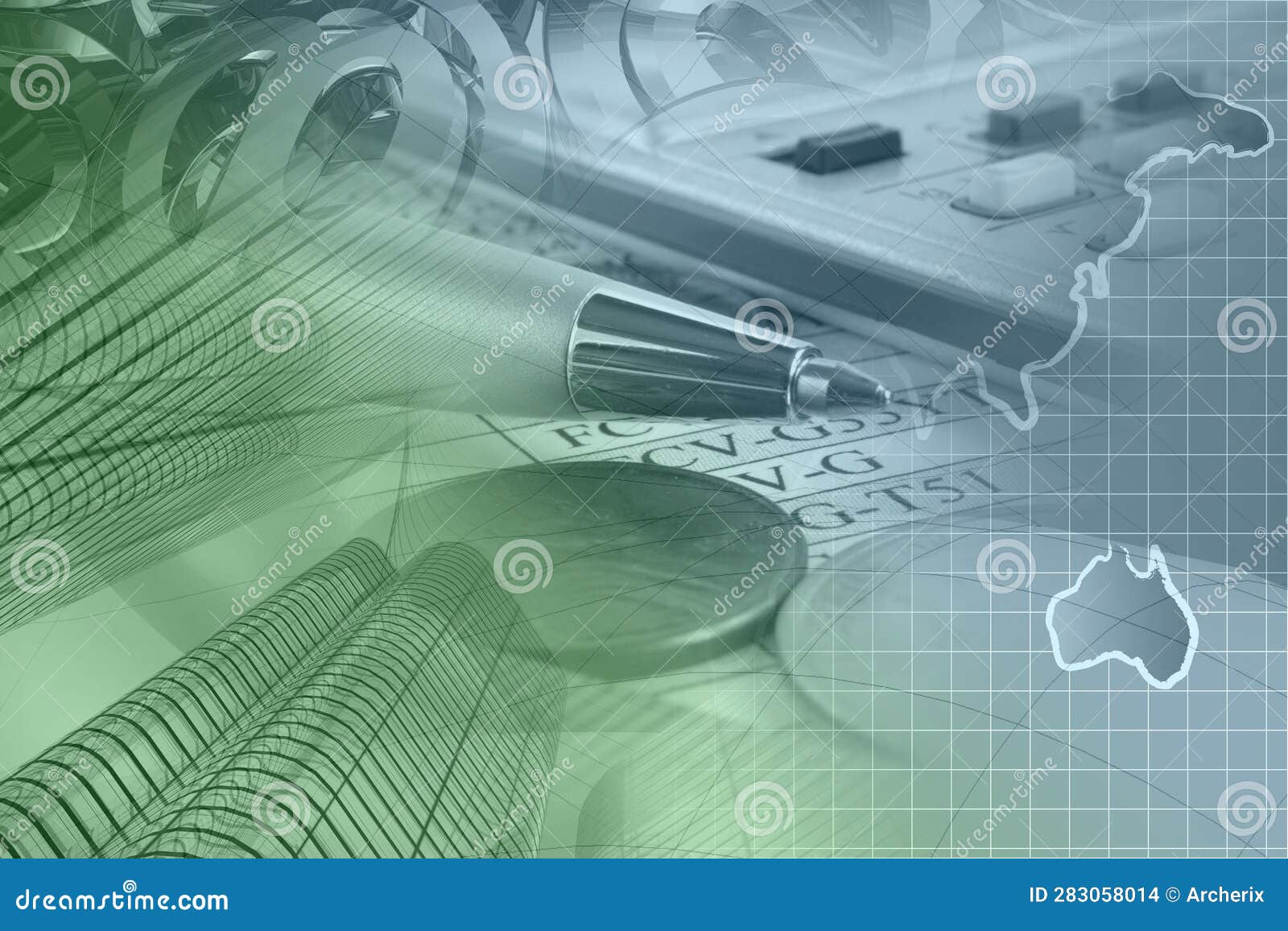 Accounting stock photo. Image of economy, line, curves - 283058014