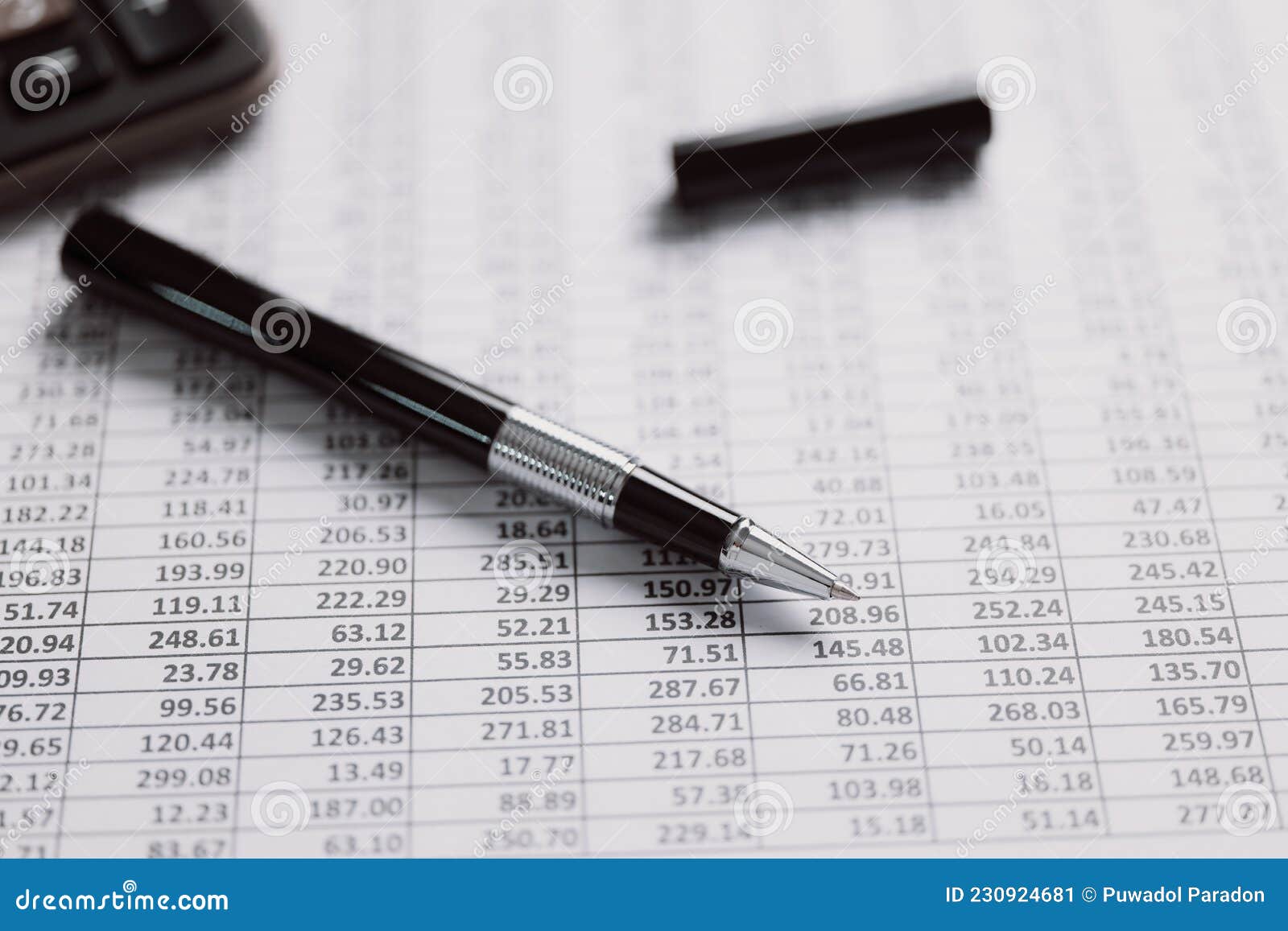Accounting Concept, Business Accounting, Business Documents and ...