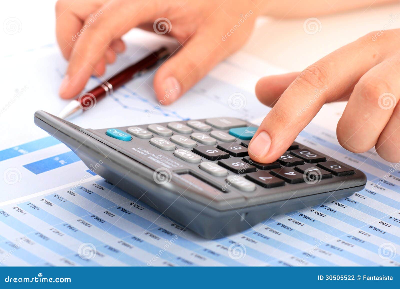 Accounting. stock photo. Image of accounting, economy - 30505522