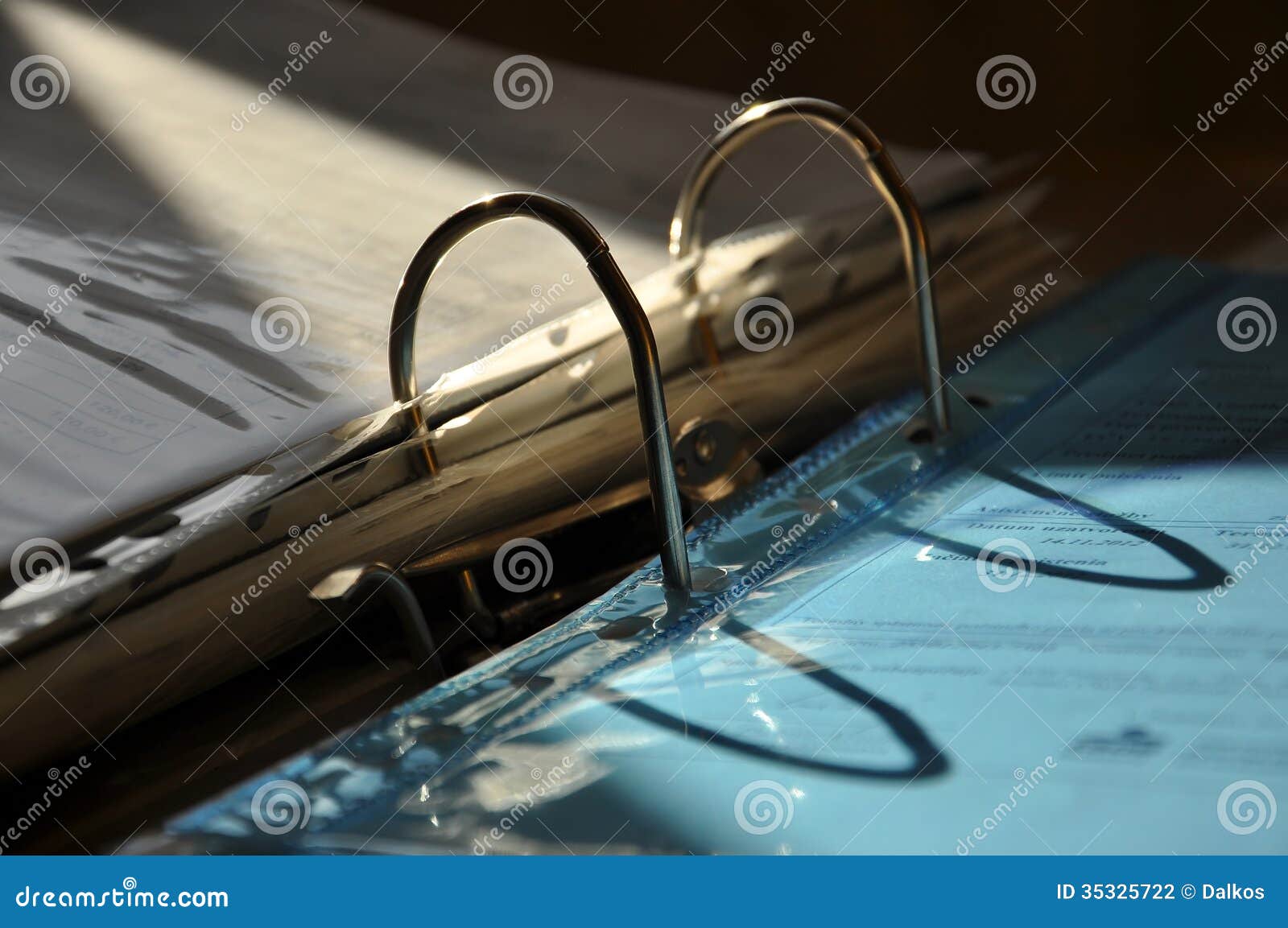 Accounting Documents Folder Stock Photo - Image of folders, paper: 35325722