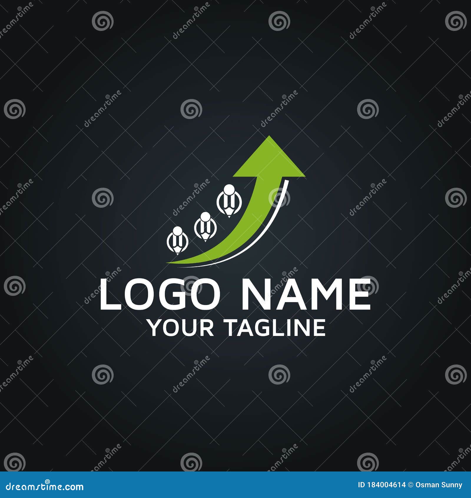 Accounting Education Vector Logo Design Stock Vector - Illustration of ...